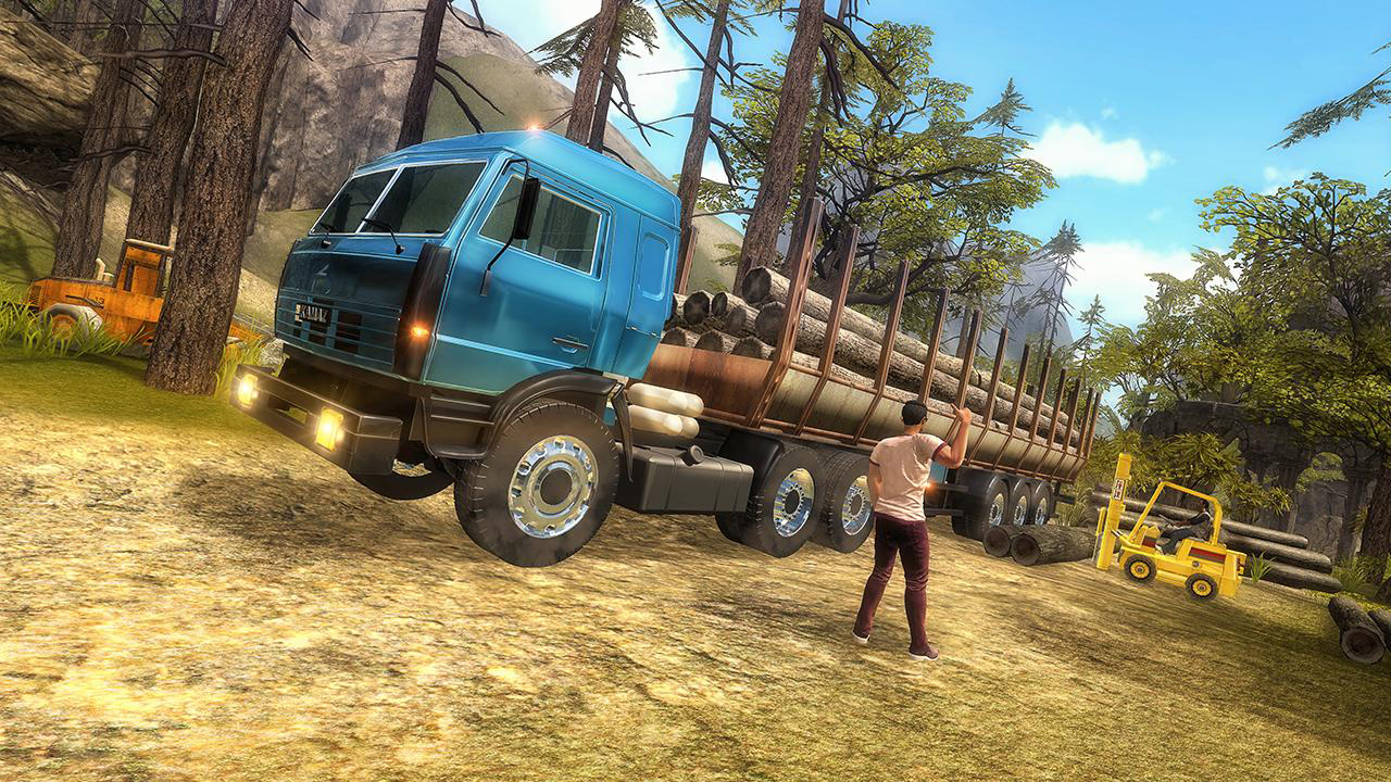 Offroad Truck Highway Construction Transport Simulation 3D Game - App ...