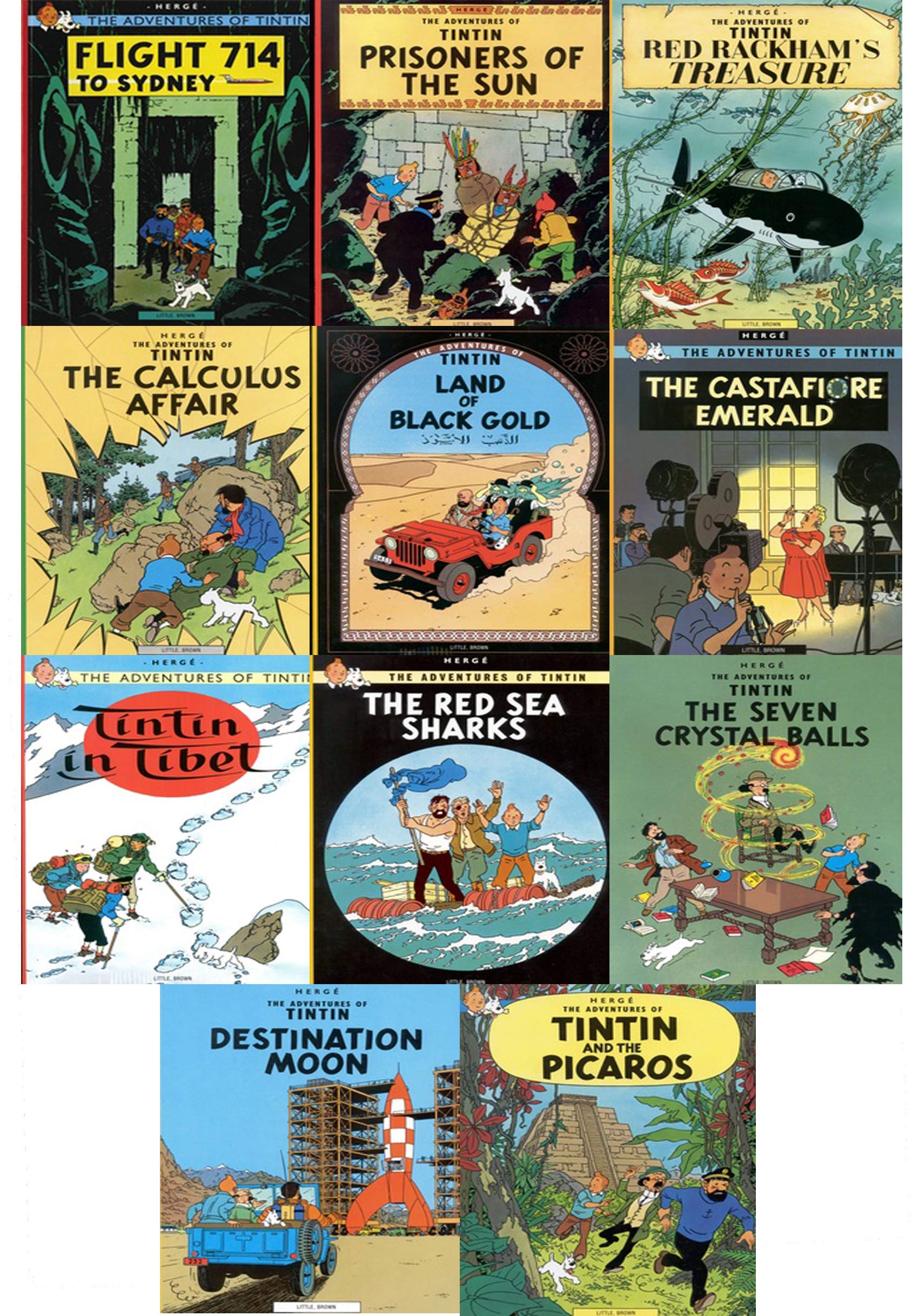 Buy The Adventure of Tin Tin Series 1 (11 Books Collection Set ...