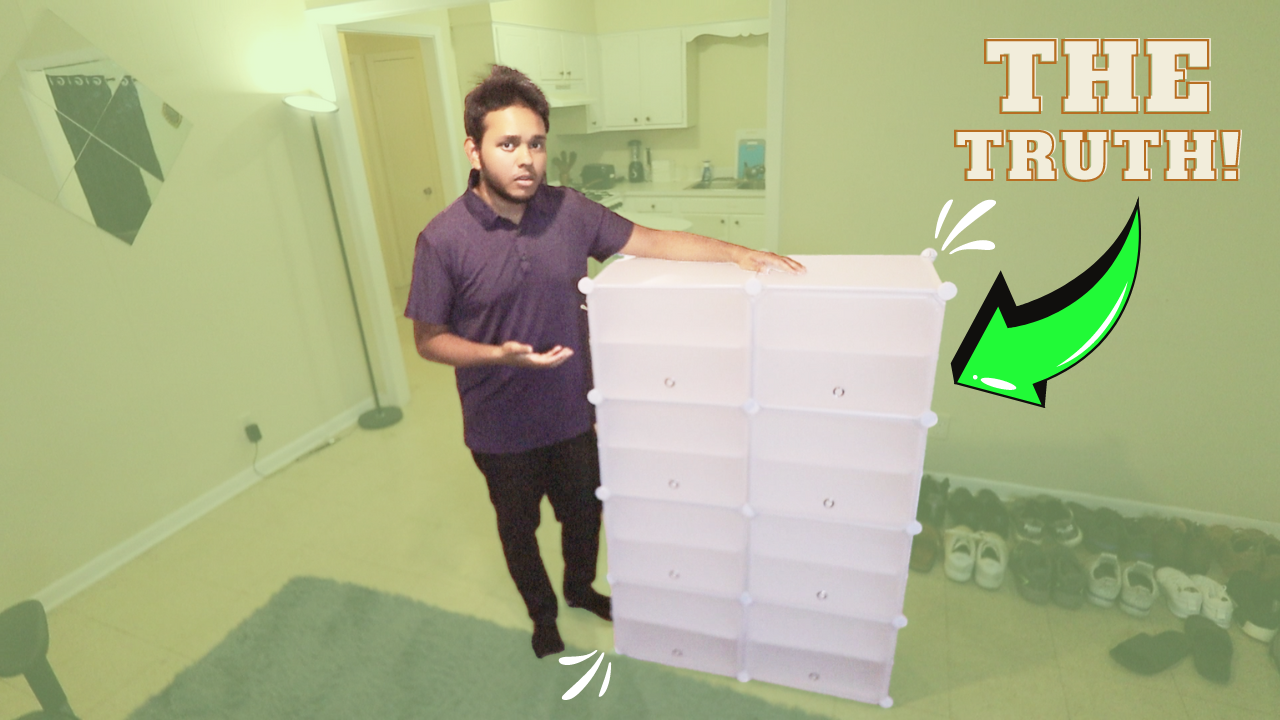 Watch Cabinet Style Shoe Rack Organizer& The Truth! on Amazon Live