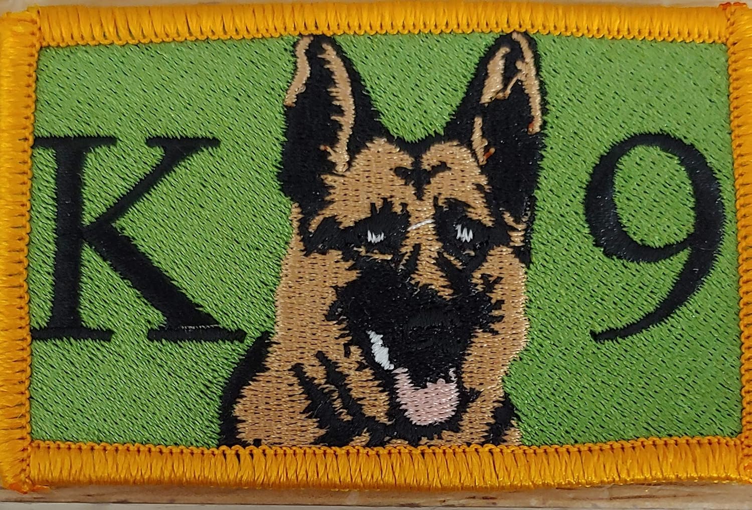 Amazon.com: K9 German Shepherd Dog Patch with Hook & Loop Brand ...