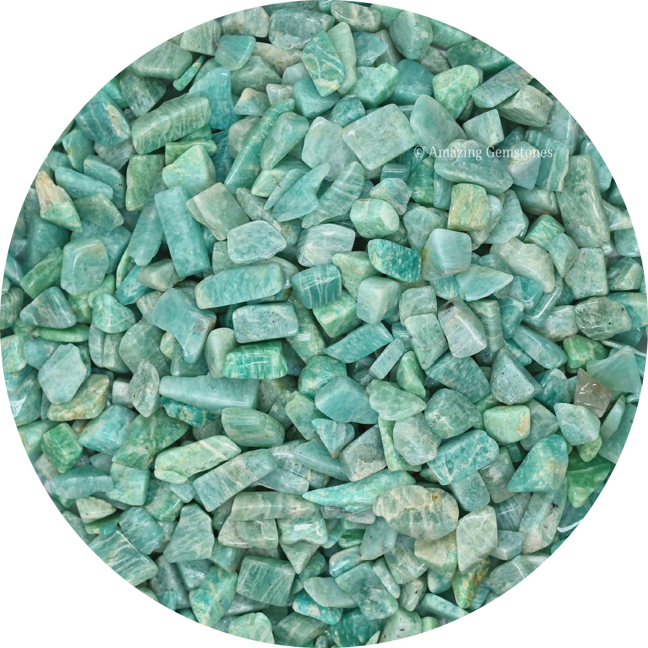 Amazon.com: Amazonite Crystal Chips Aquarium Gravel Rocks - Carnelian ...