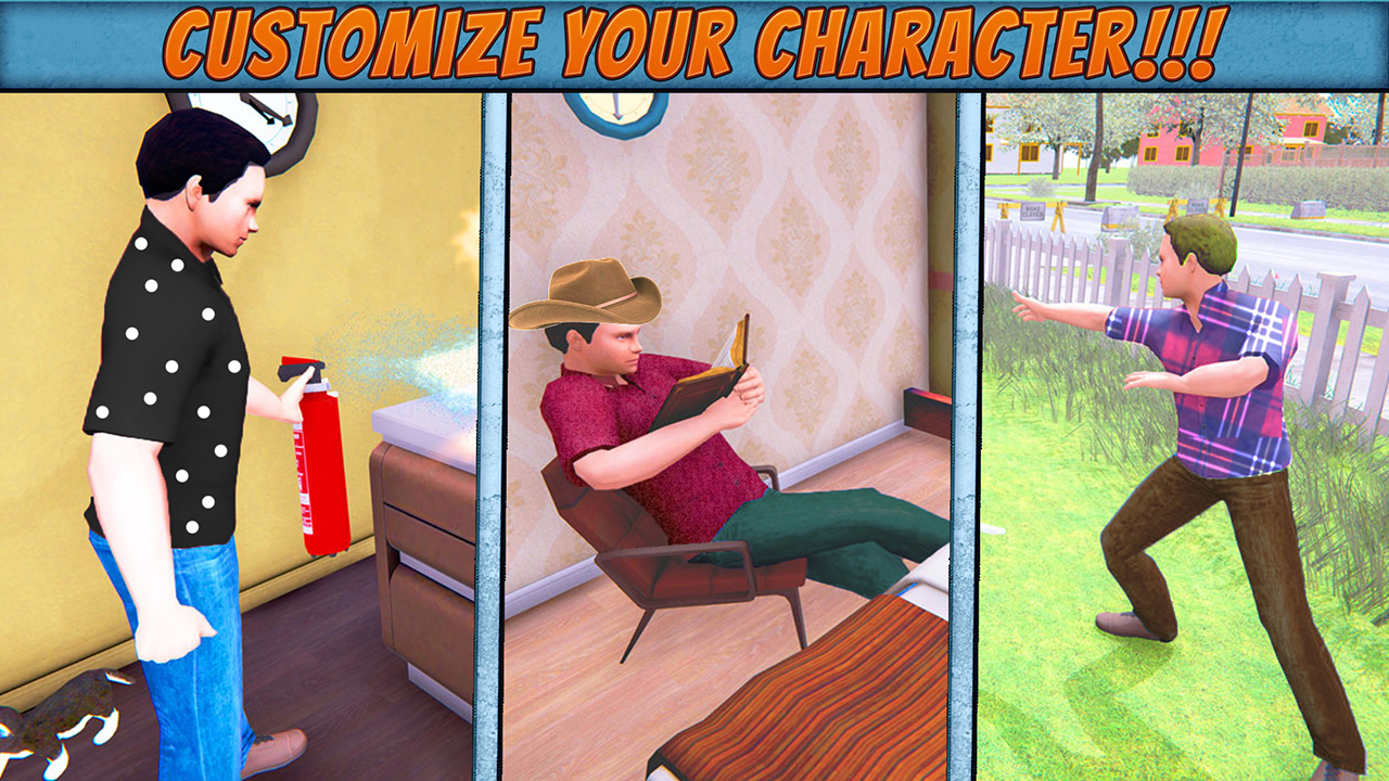 Virtual Family Simulator Game Working Mother Simulator Happy Family ...