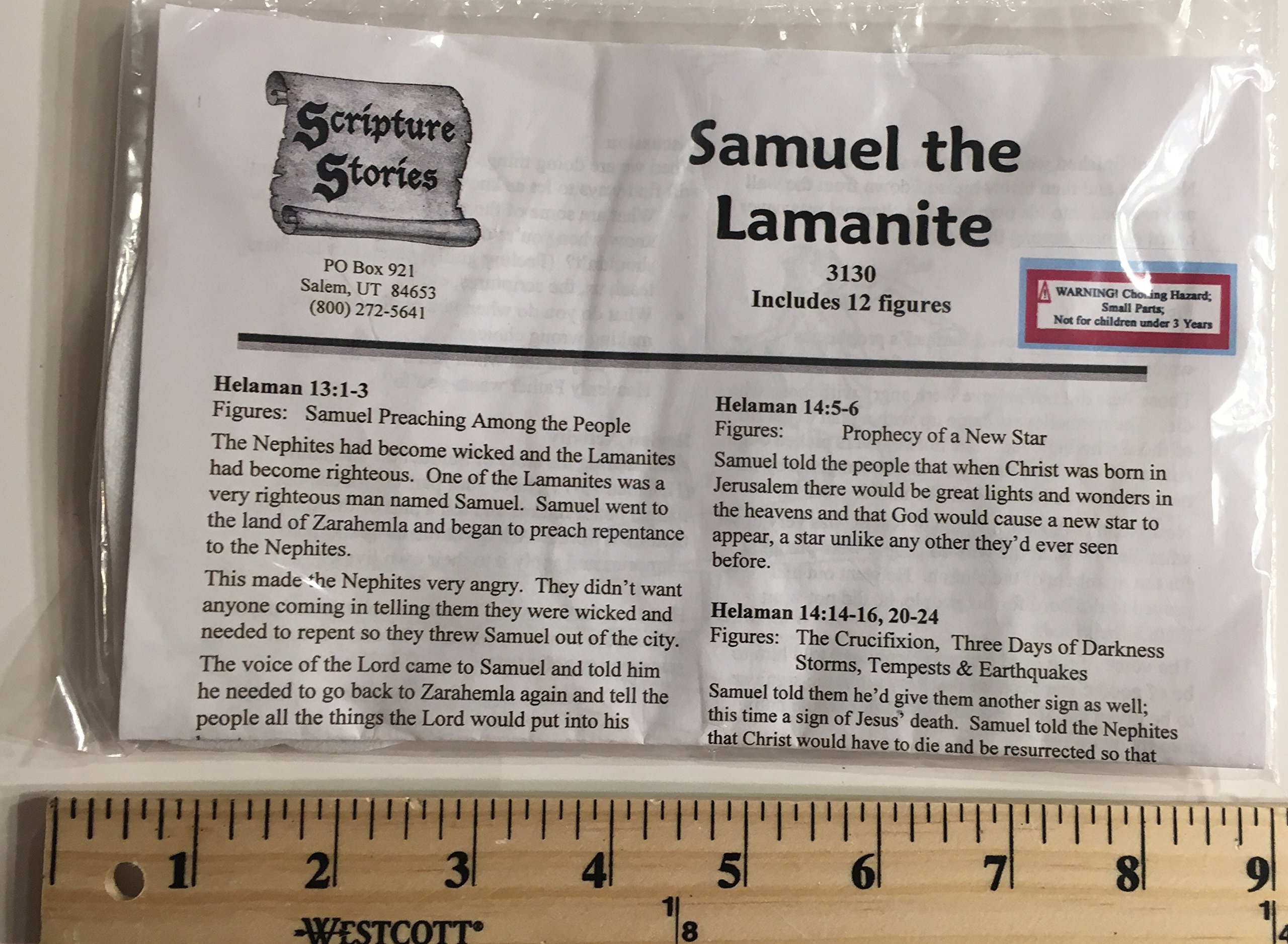 Samuel The Lamanite Flannel Board Figures