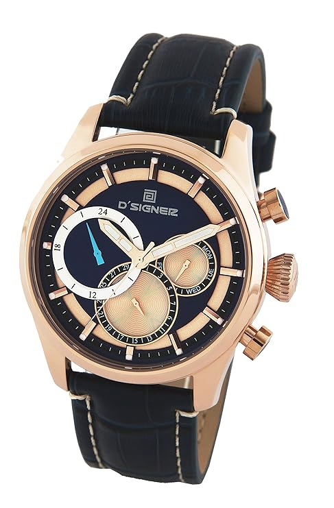 D'SIGNER Multifunction Men's Watch (Black) : Amazon.in: Fashion