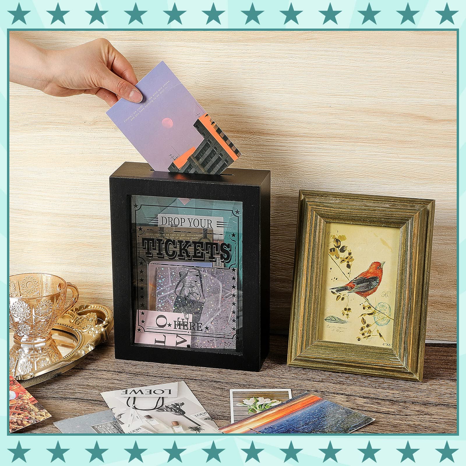 Ticket Stub Display Case Display Ticket Frame Etsy.de