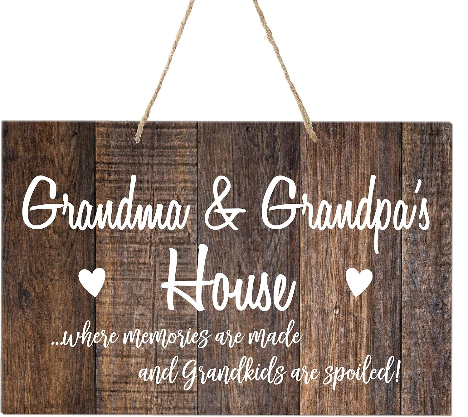 Amazon.com: LifeSong Milestones Grandparents Wall Hanging Sign ...