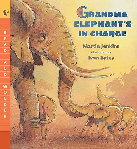 Grandma Elephant's in Charge: Read and Wonder: Jenkins, Martin, Bates ...