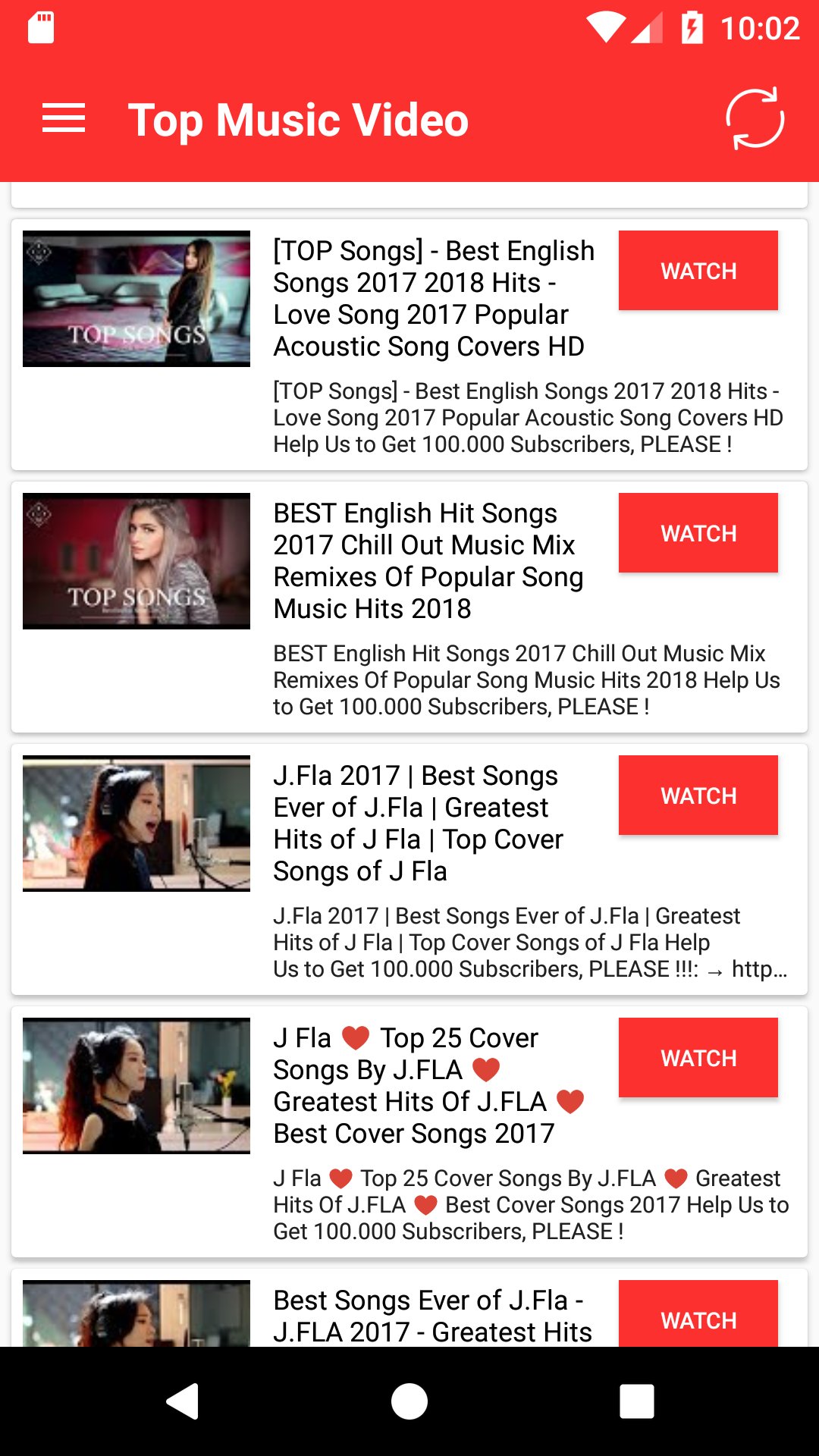 Top Music Video - App on Amazon Appstore