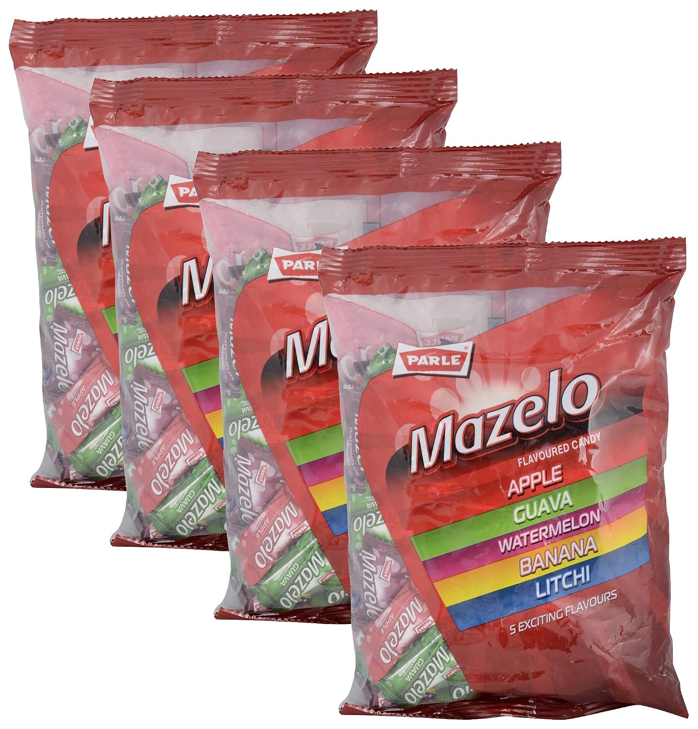 Spencer's Combo - Parle Mazelo Candy Assorted, 346g (Pack of 4) Promo ...