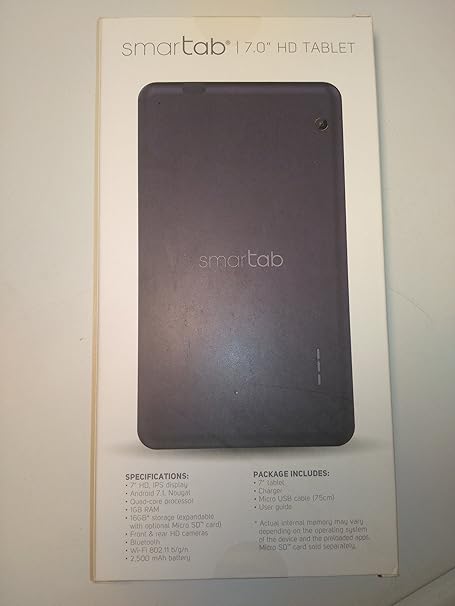 Amazon.com : SmarTab 7 Android 7.1, Nougat Tablet with HD display, Quad ...