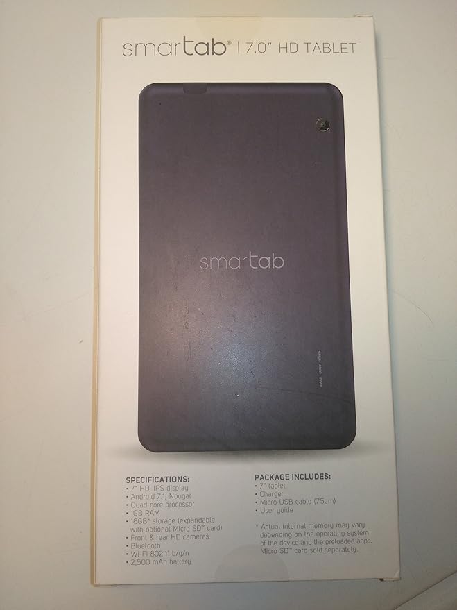 Amazon.com : SmarTab 7 Android 7.1, Nougat Tablet with HD display, Quad ...
