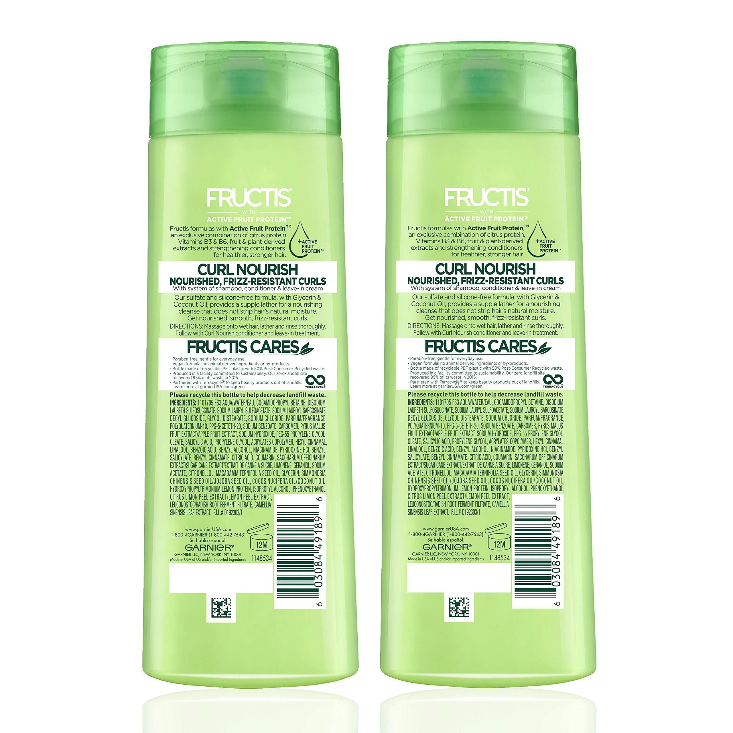 Garnier Fructis Shampoo Ingredients