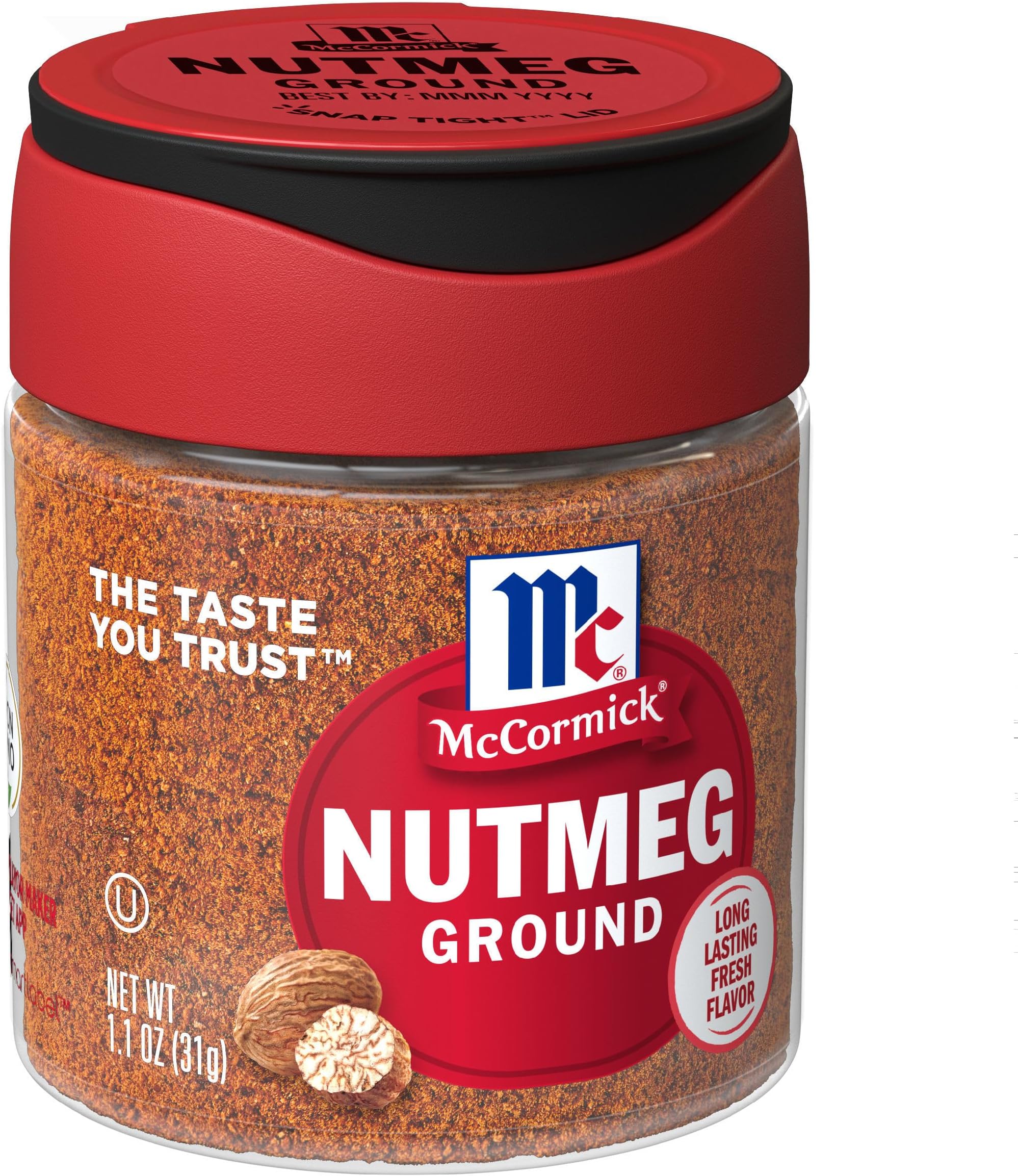 Amazon.com : McCormick Classic Ground Nutmeg, 1.1 oz : Grocery ...
