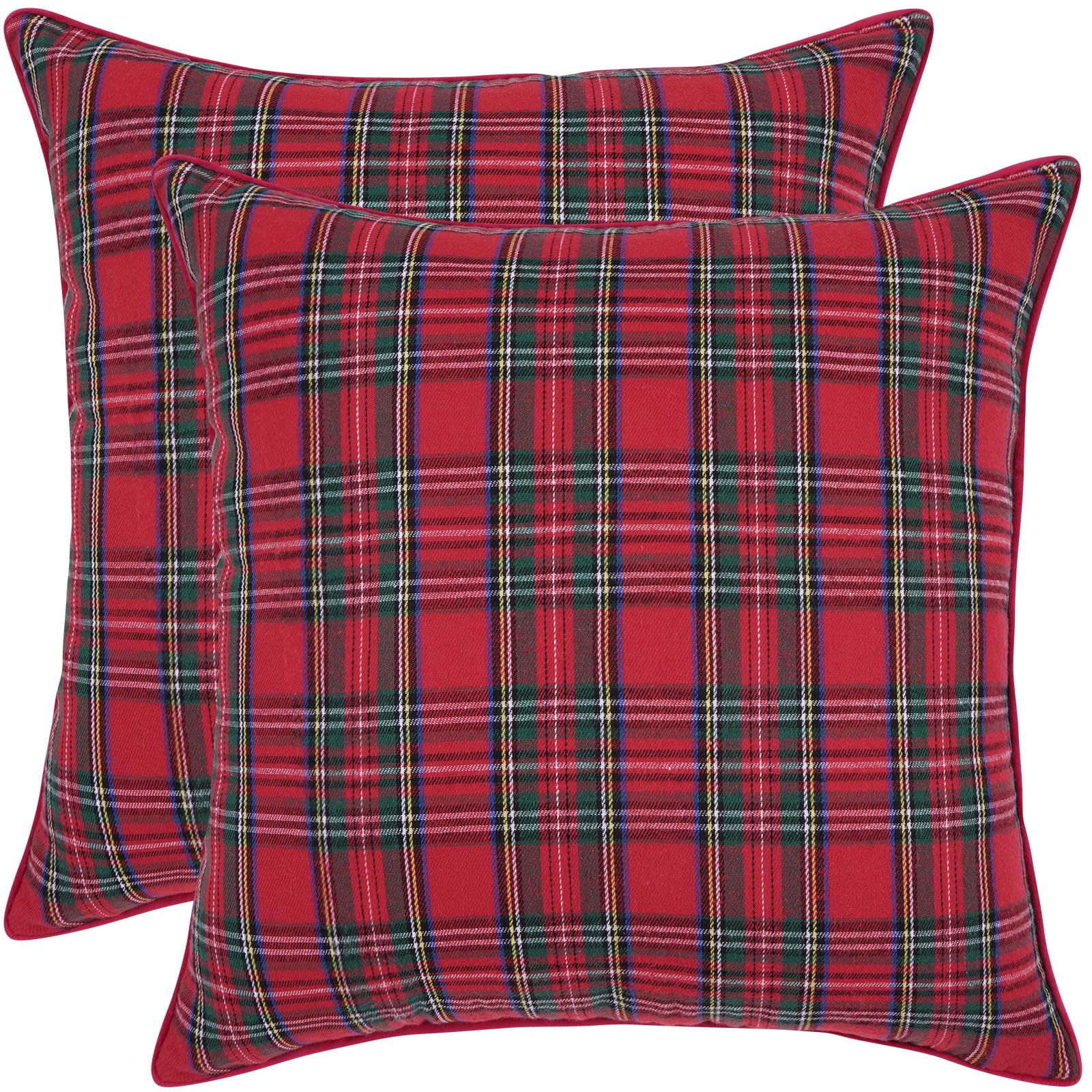 Amazon.com: Likiyol Christmas Pillow Covers, Red Christmas Pillows ...