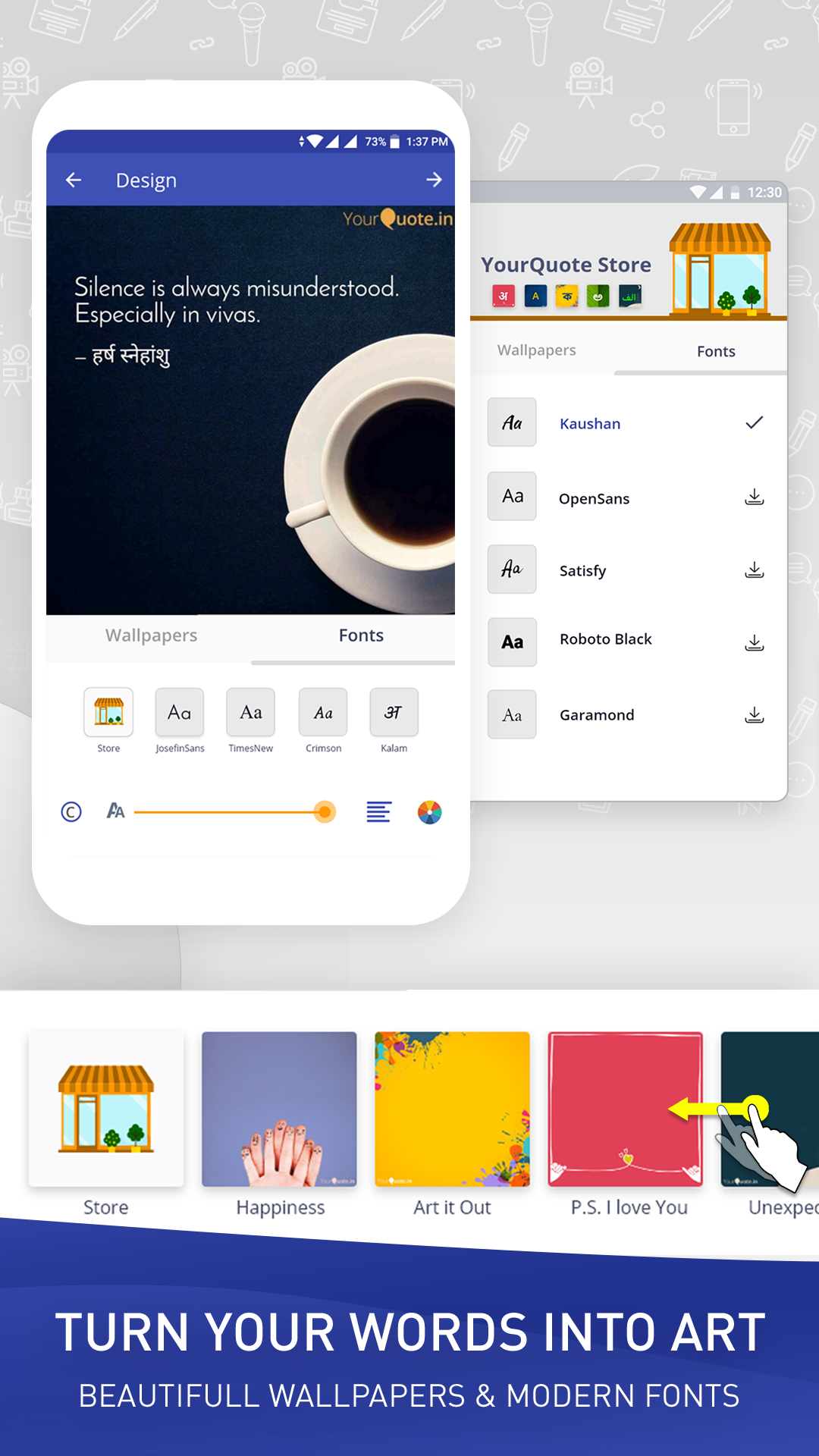 YourQuote—Best App to Write, Record Videos & Share - App on Amazon Appstore