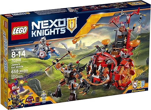 Amazon.com: LEGO Nexo Knights Jestro's Evil Mobile Kit (658 Piece ...
