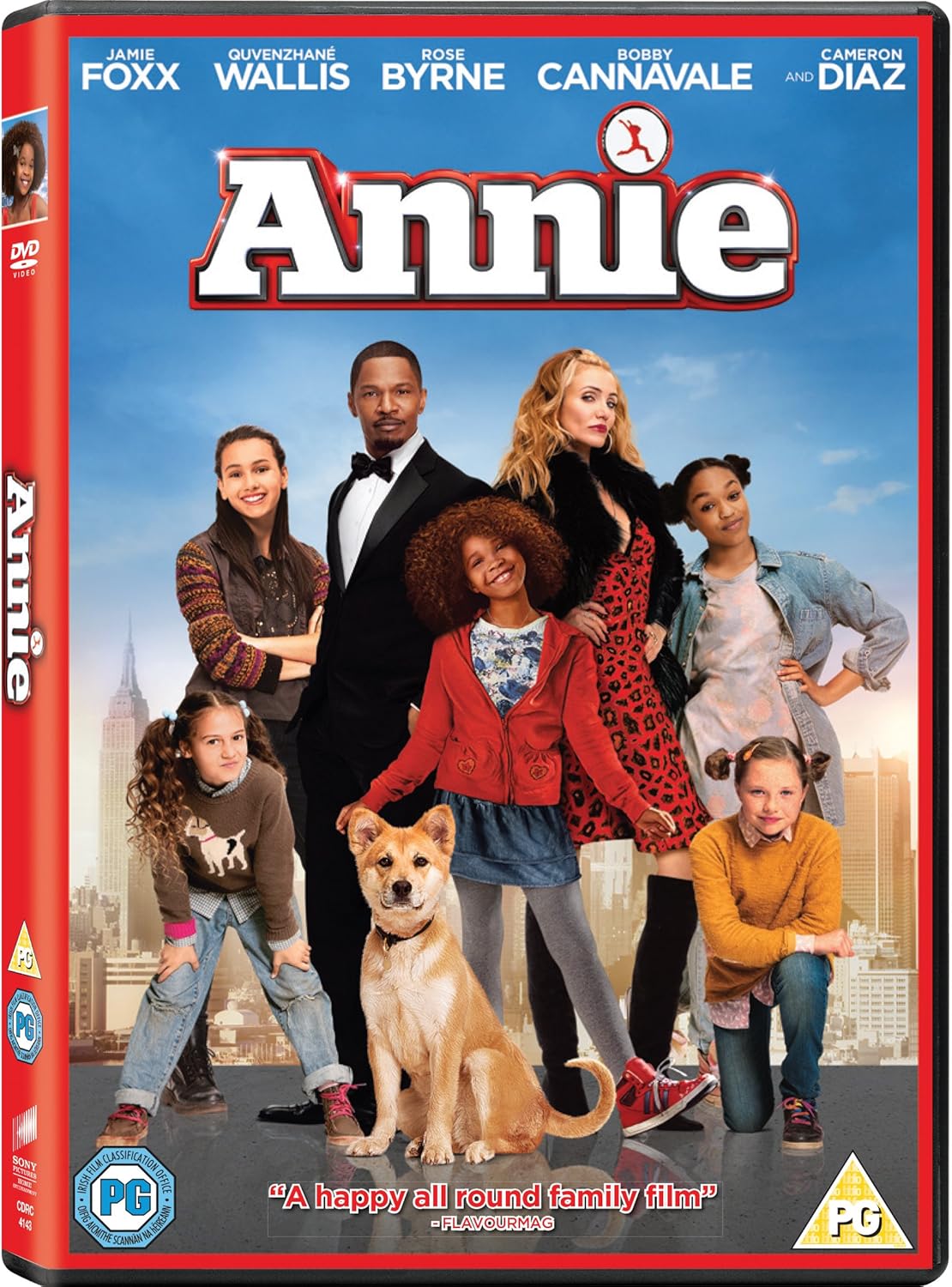 Annie [DVD] [2014]: Amazon.co.uk: Jamie Foxx, Cameron Diaz, Quvenzhané ...