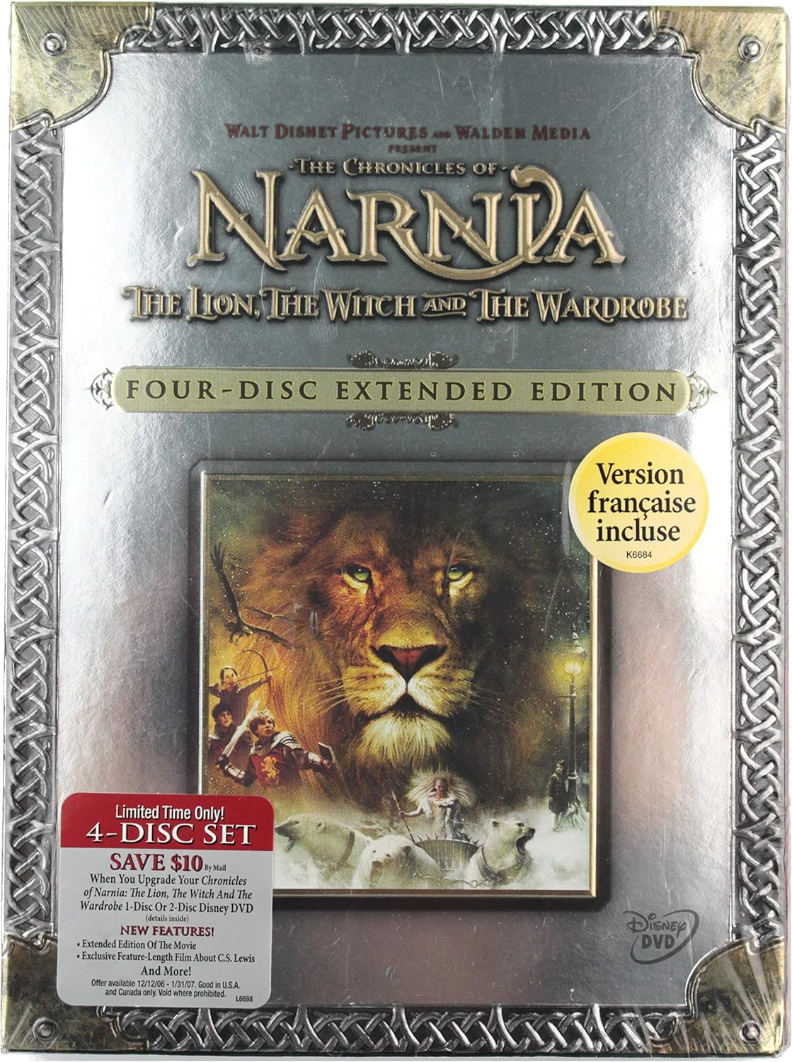The Chronicles of Narnia: The Lion, The Witch, & The Wardrobe (Four ...
