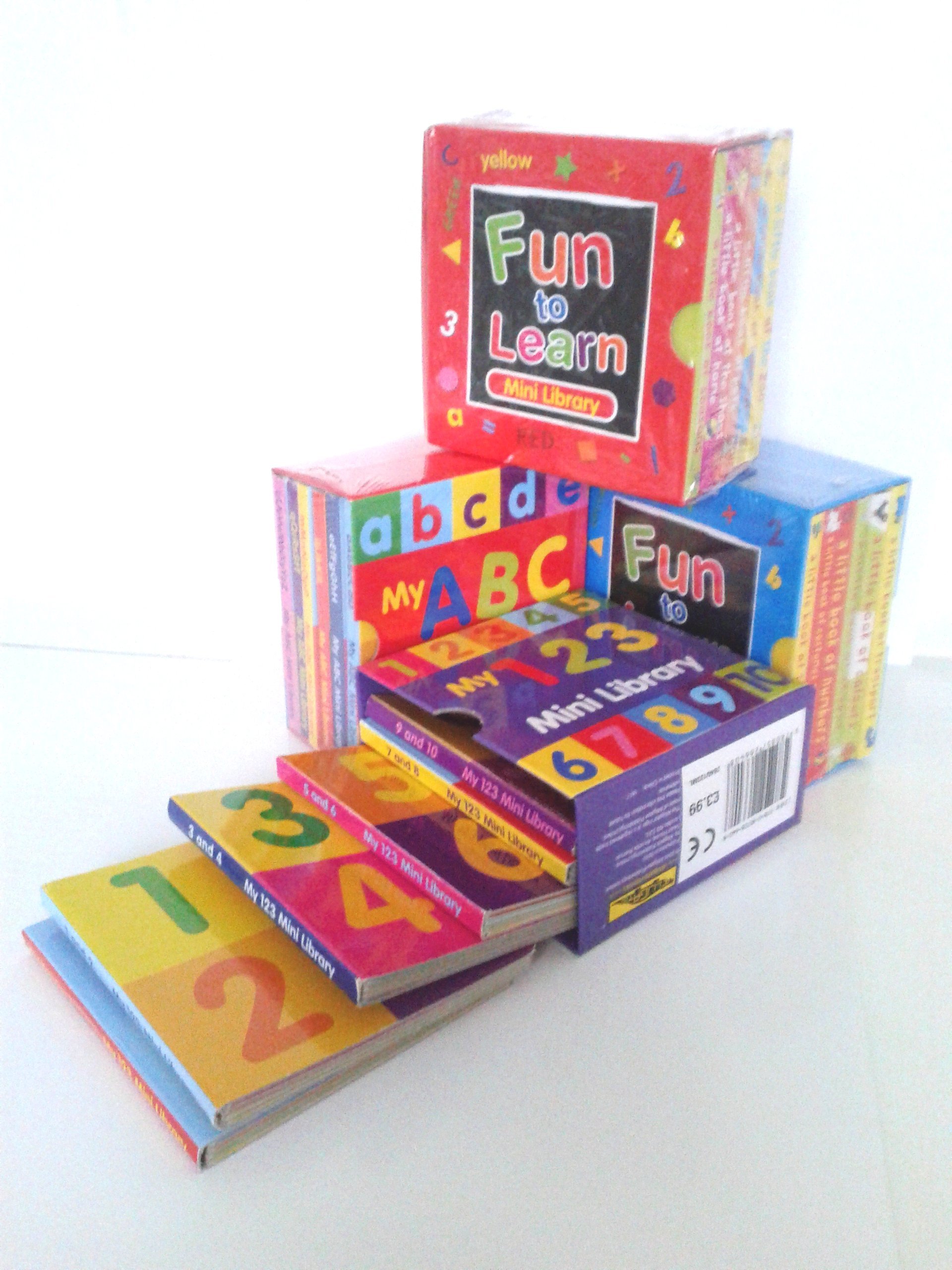 Mini Library Board Books - Christmas Mini Library Board Book Bumper ...