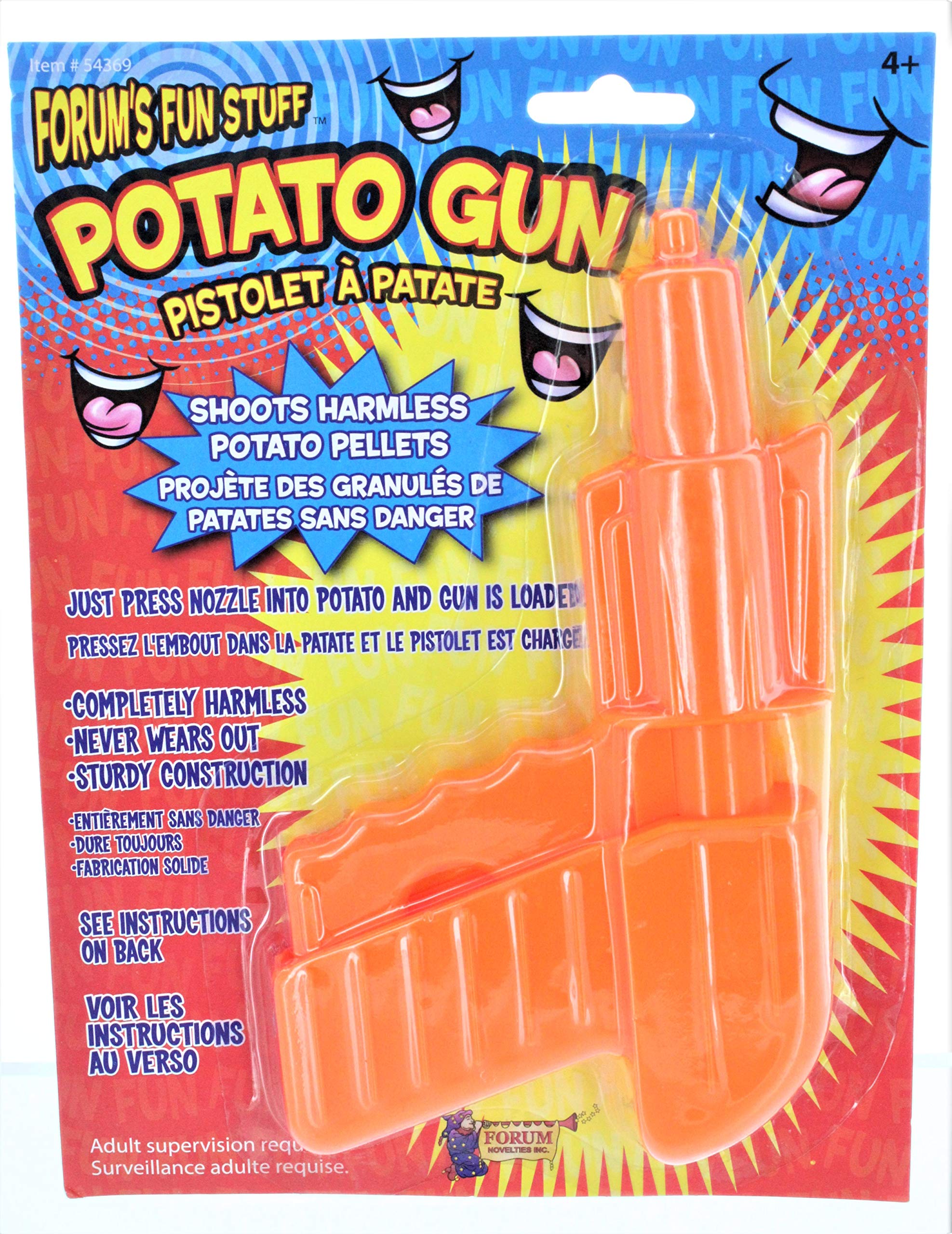 Retro Potato Plastic Toy Gun : Amazon.com.au: Toys & Games