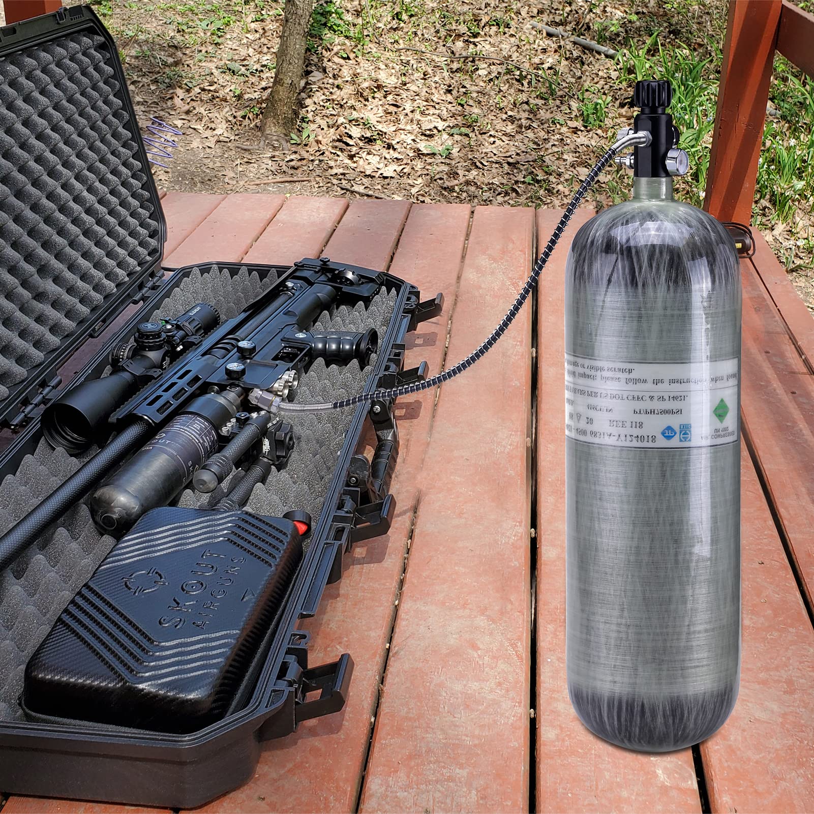 Snapklik.com : M181.5 Thread 4500psi (No Pressure-Reduce) Paintball ...