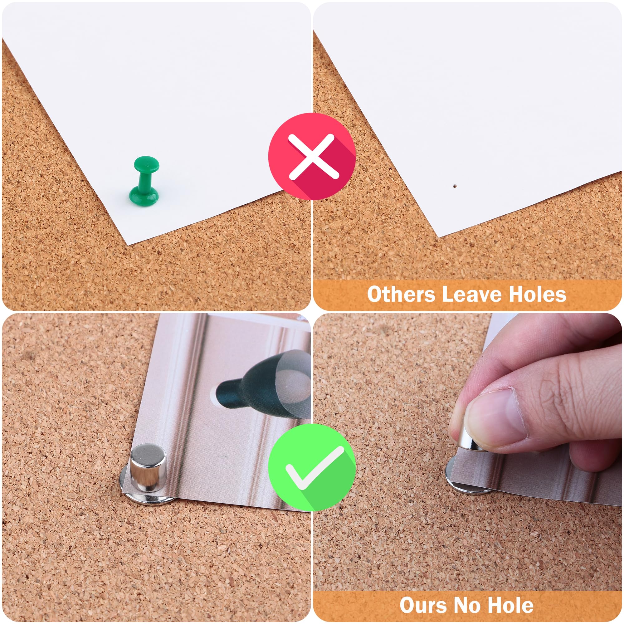 Snapklik.com : Realth Magnetic Push Pins, Poster Hangers, Magnetic ...