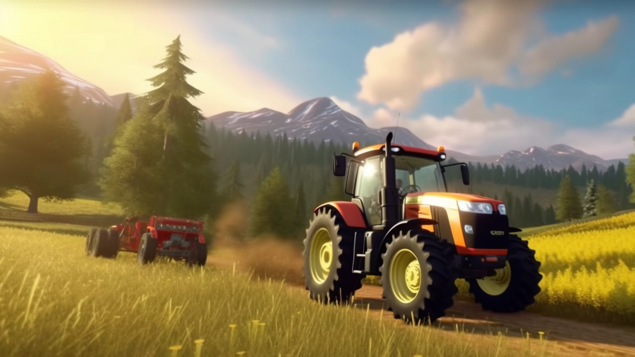 bigTractor Farming Harvester Adventure Sim Game - Enjoy Casual Farming ...