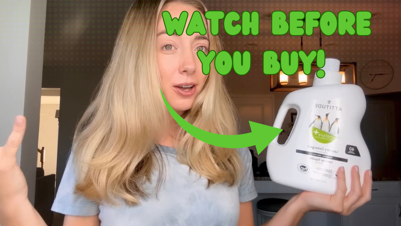 Watch Honest review of this ATTITUDE laundry detergent on Amazon Live