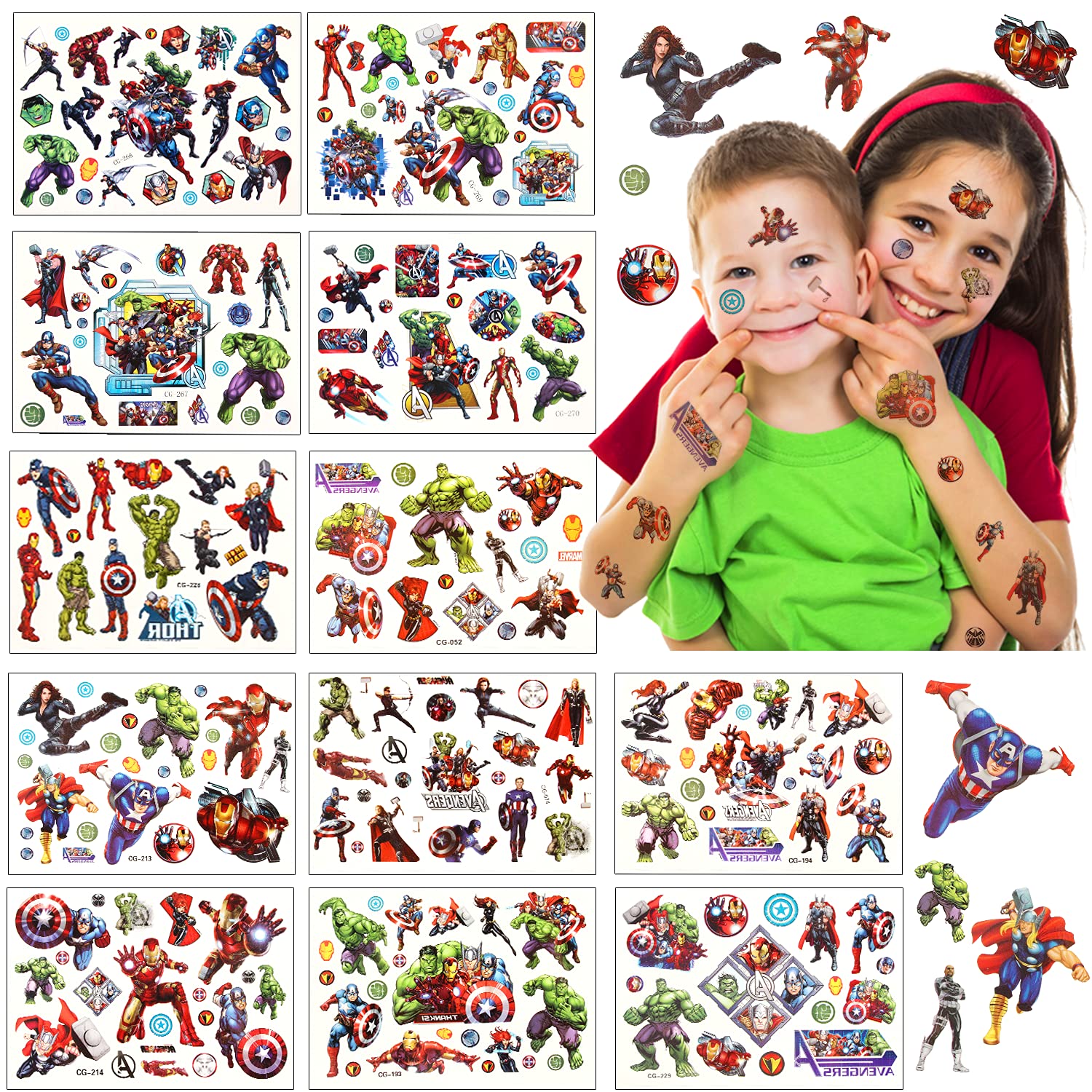 Buy Children Tattoo Stickers Boy, Childrens Tattoos Unisex, Kids ...
