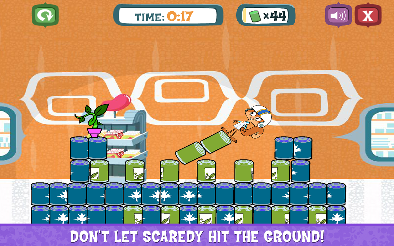 Scaredy Squirrel: Stash N Crash - App on Amazon Appstore