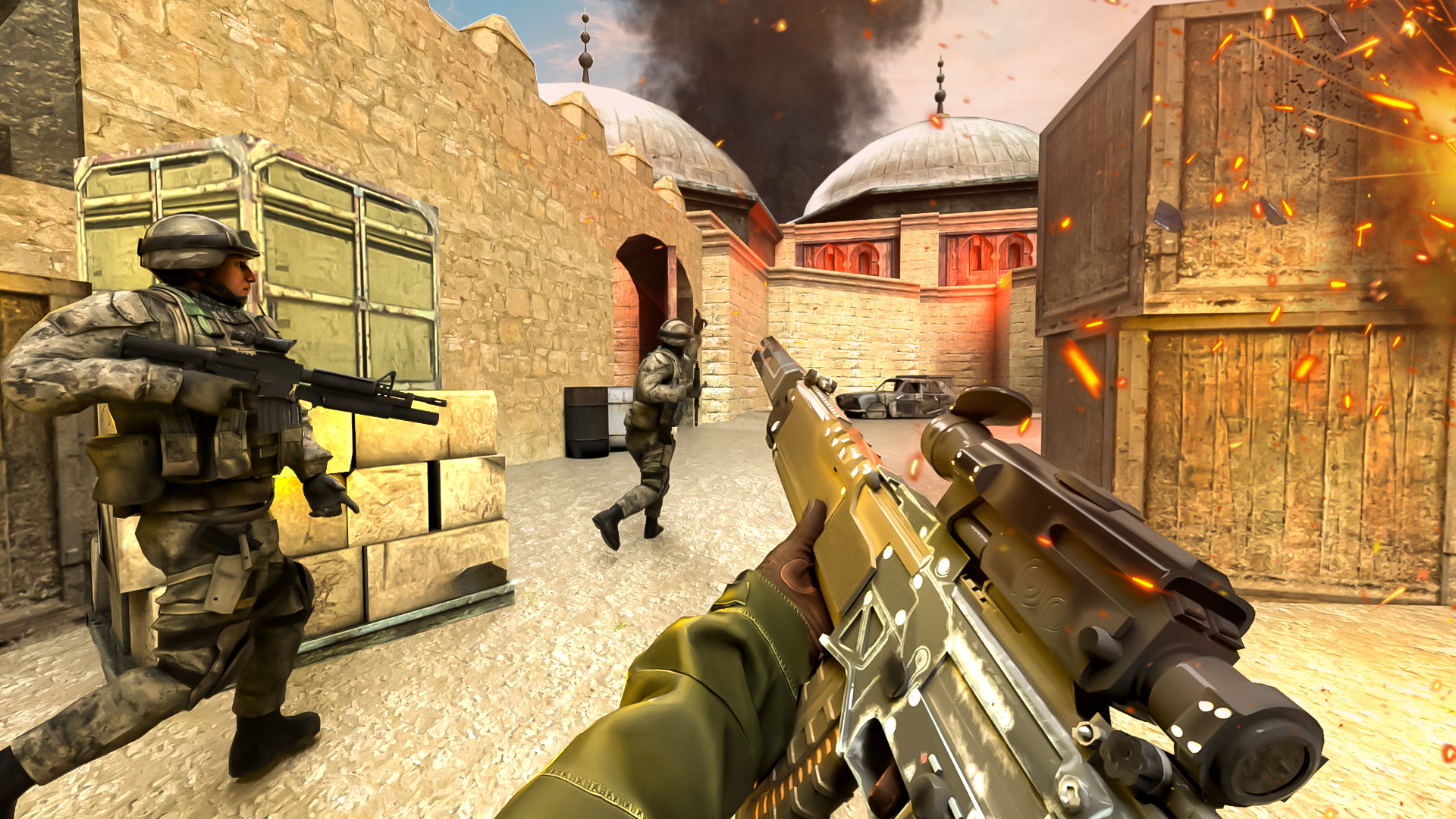 Real Fps Shooting Battleground Gun Fire Game - App on Amazon Appstore