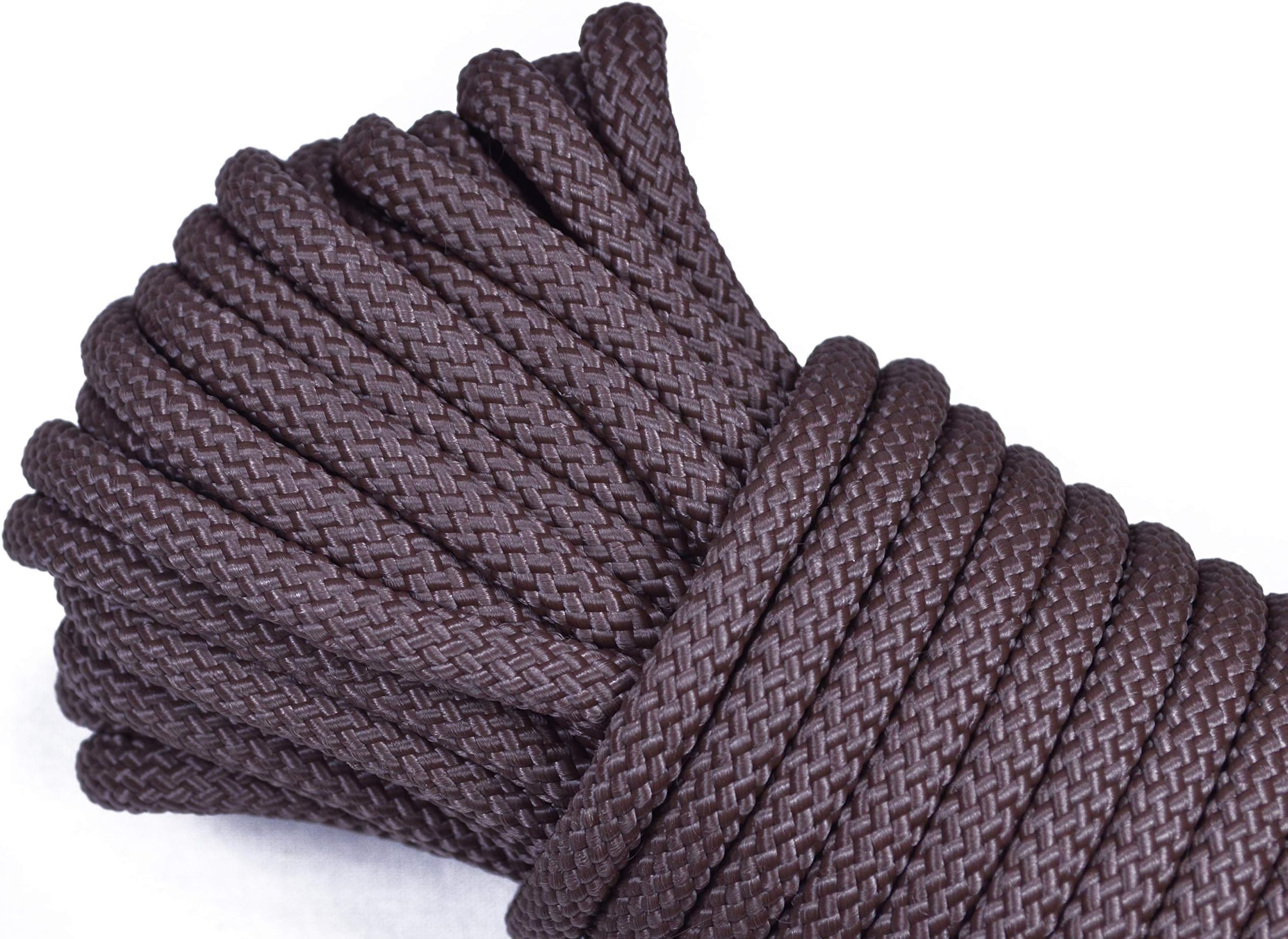 Koch Industries Twisted Polypropylene Rope, Brown, 1/4 Inch by 50 Feet ...