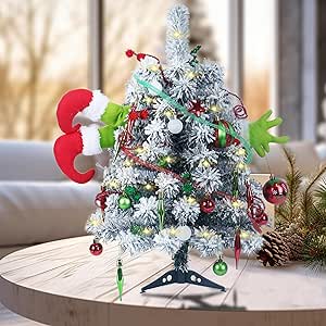 Amazon.com: Small Christmas Tree - Small Grinch Tree, Grinch Christmas ...
