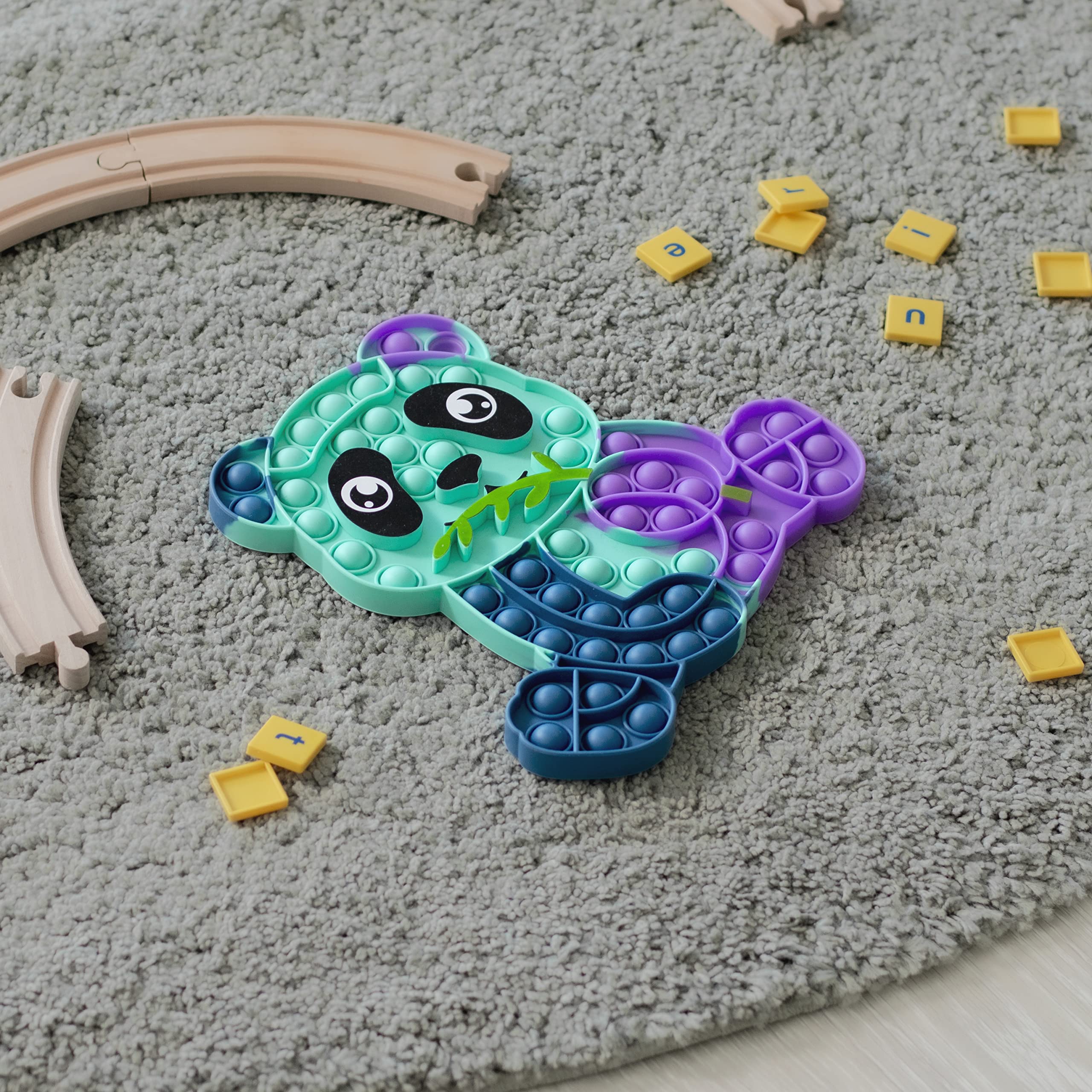 PANBUB Big Panda Gift Popit Bear Animal Baby Large Huge Giant Pop It ...