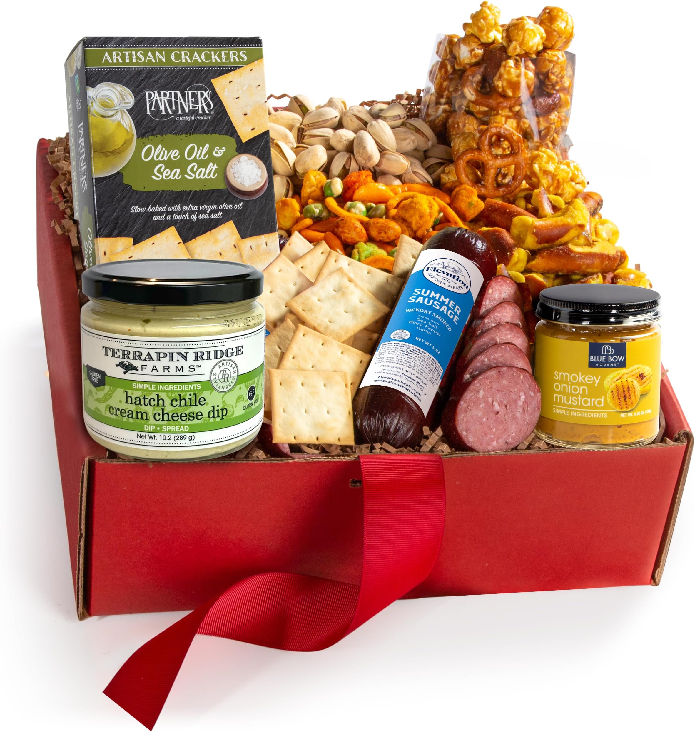 Amazon.com : Hillshire Farms Meat & Cheese Gift Box (Gold) : Grocery ...