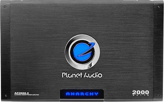 Amazon.com: Planet Audio AC2000.2 2 Channel Car Amplifier - 2000 High ...