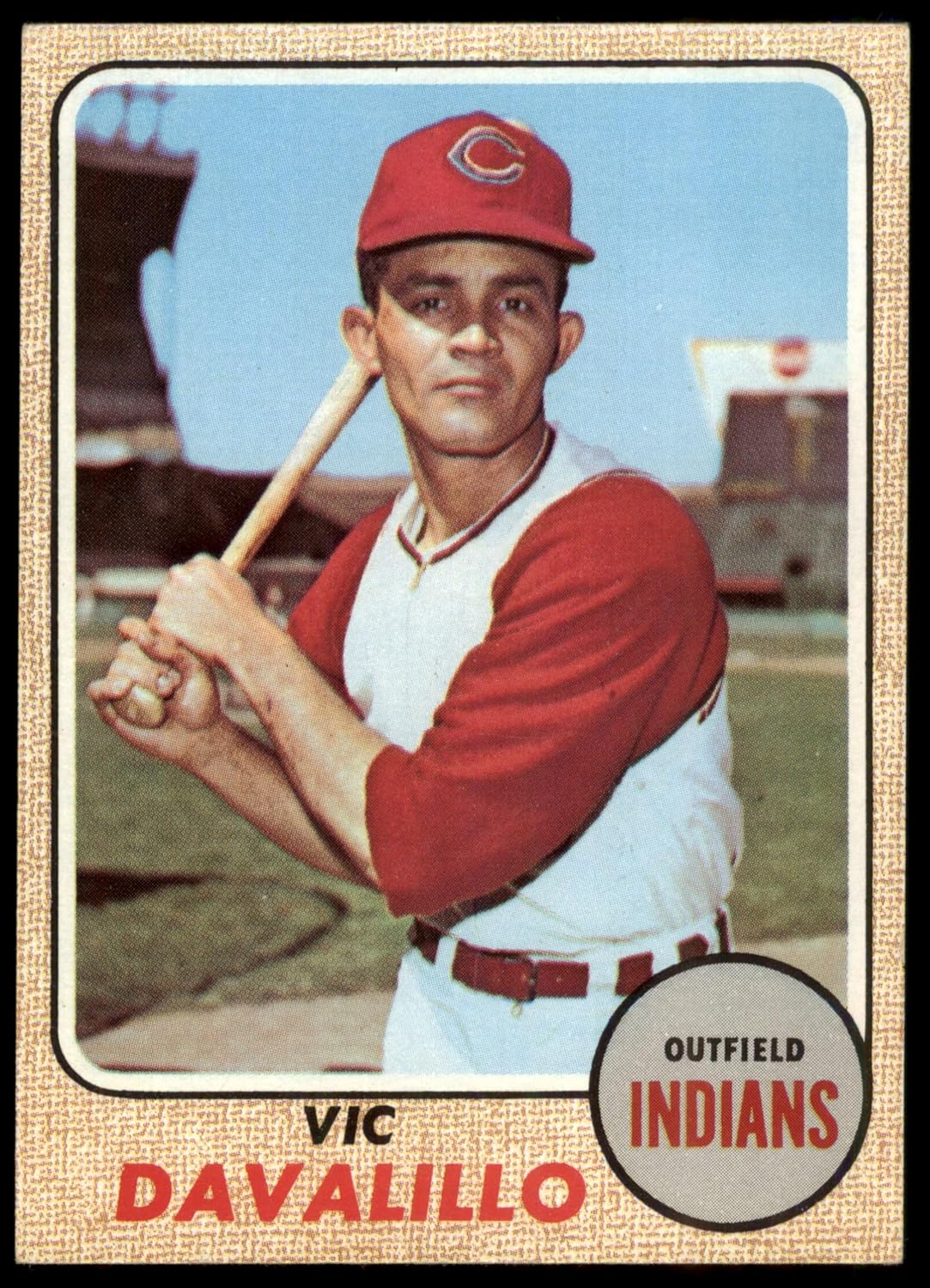 Amazon.com: 1968 Topps # 397 Vic Davalillo Cleveland Indians (Baseball ...