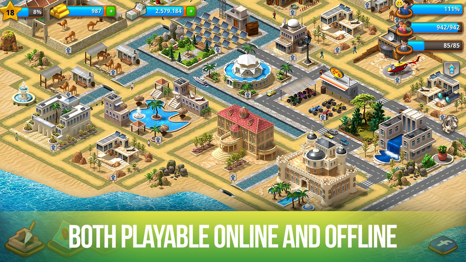 Paradise City: Island Sim - Bay City Building Game - App on Amazon Appstore