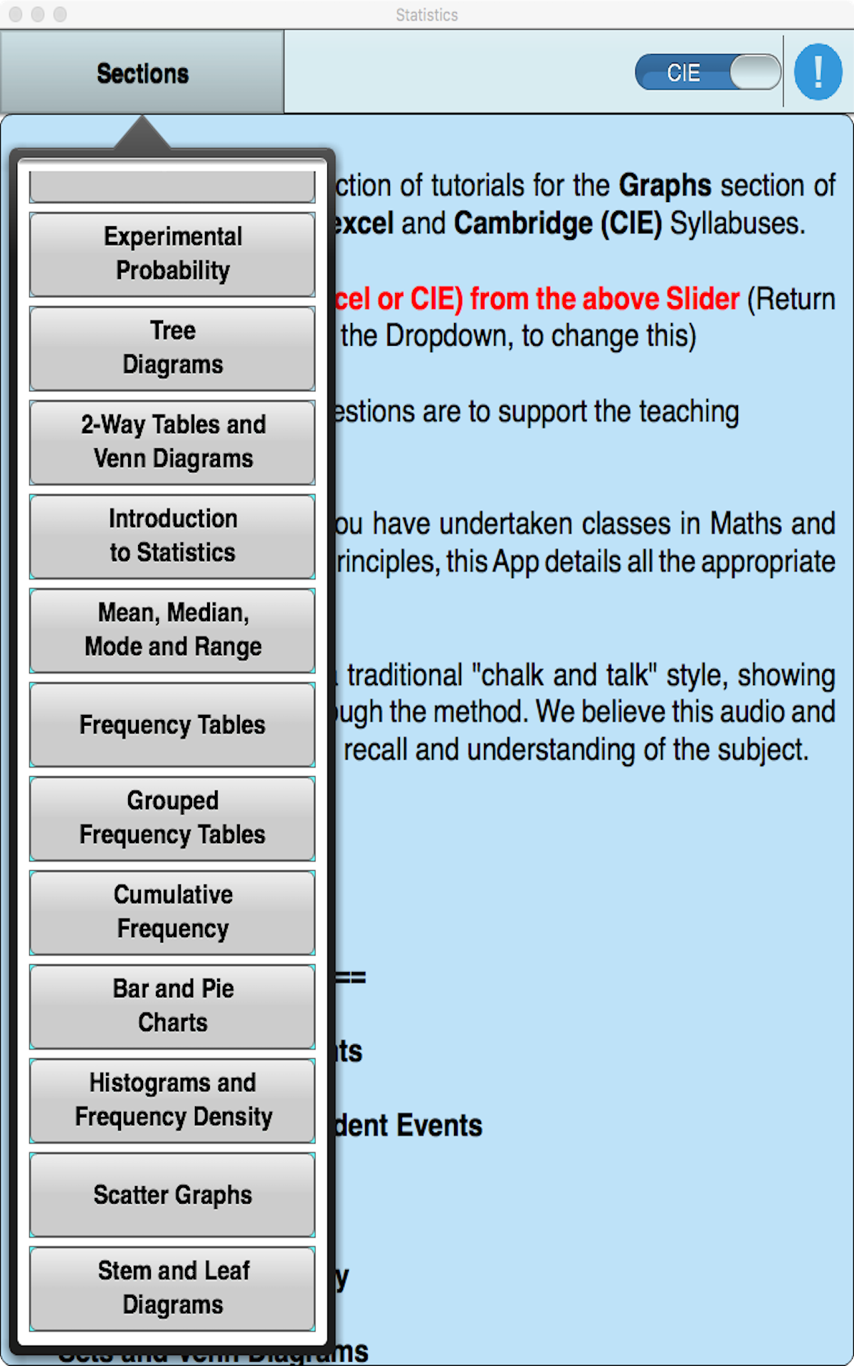 iGCSE Statistics and Probability (Edexcel & CIE / Cambridge):www.amazon ...