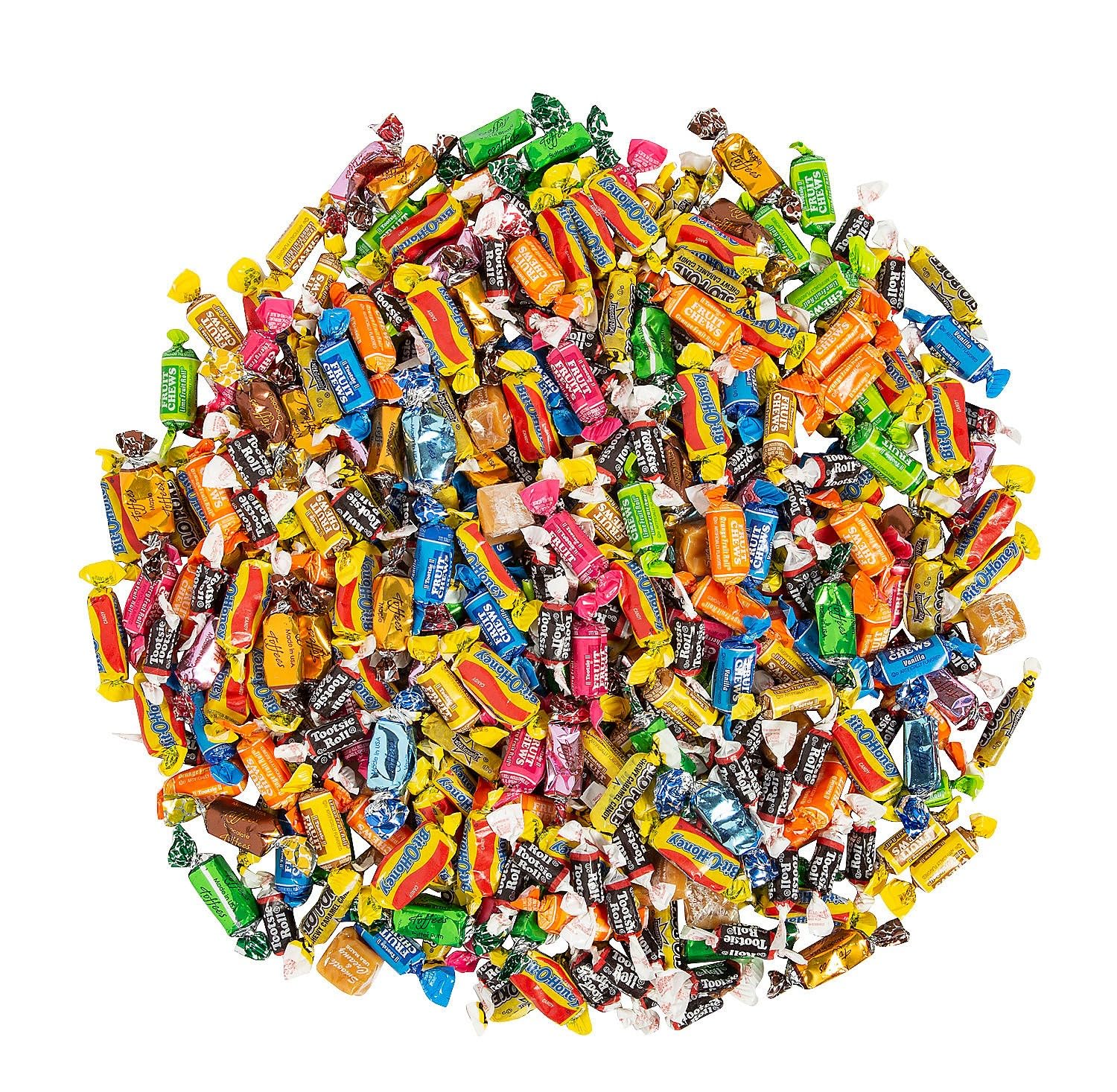 Buy Fun Express Chewy Candy Variety Pack Fun Size - 4 lbs, Everyday ...