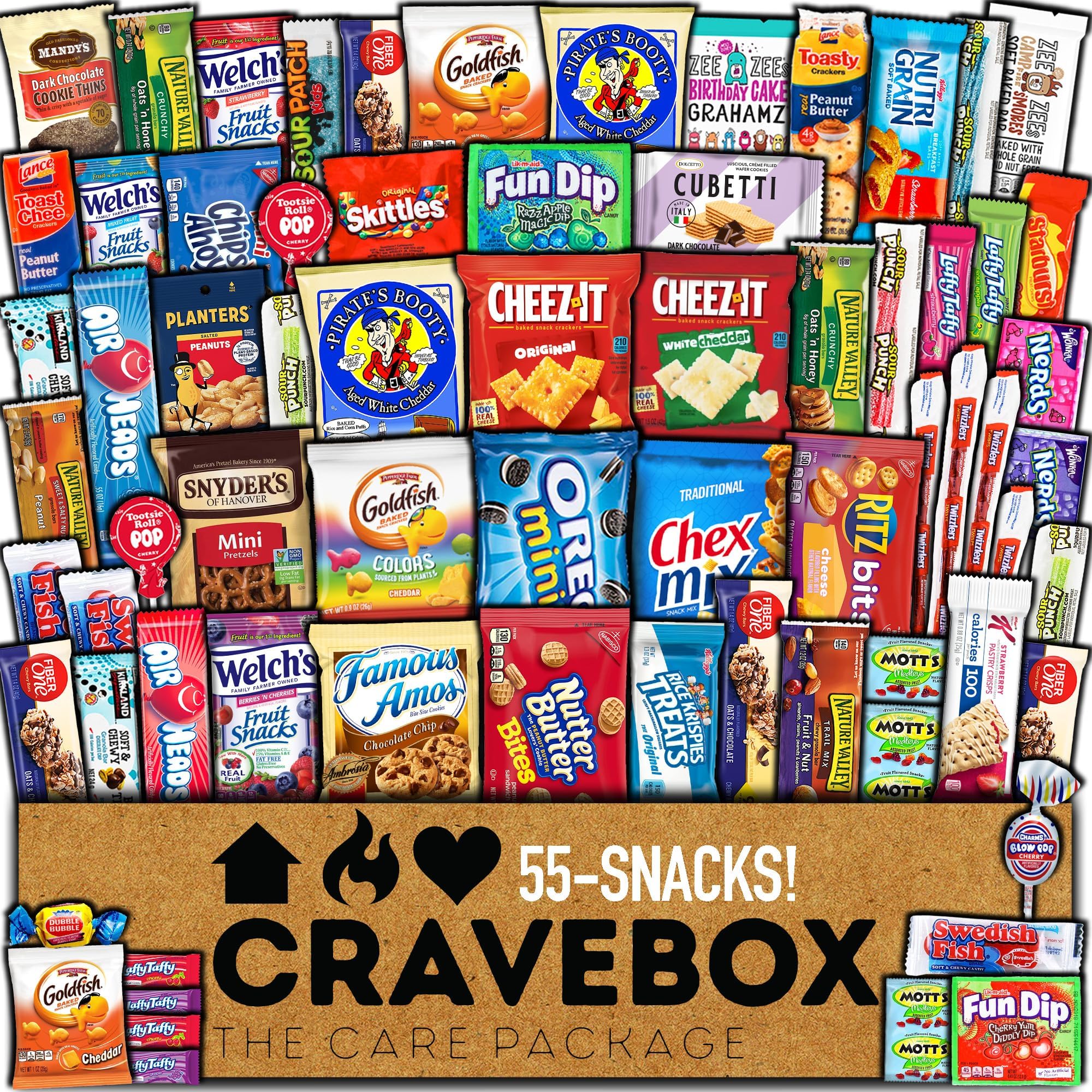Amazon.com : Snack Chest Snacks Care Package Gift Assortment Sampler ...