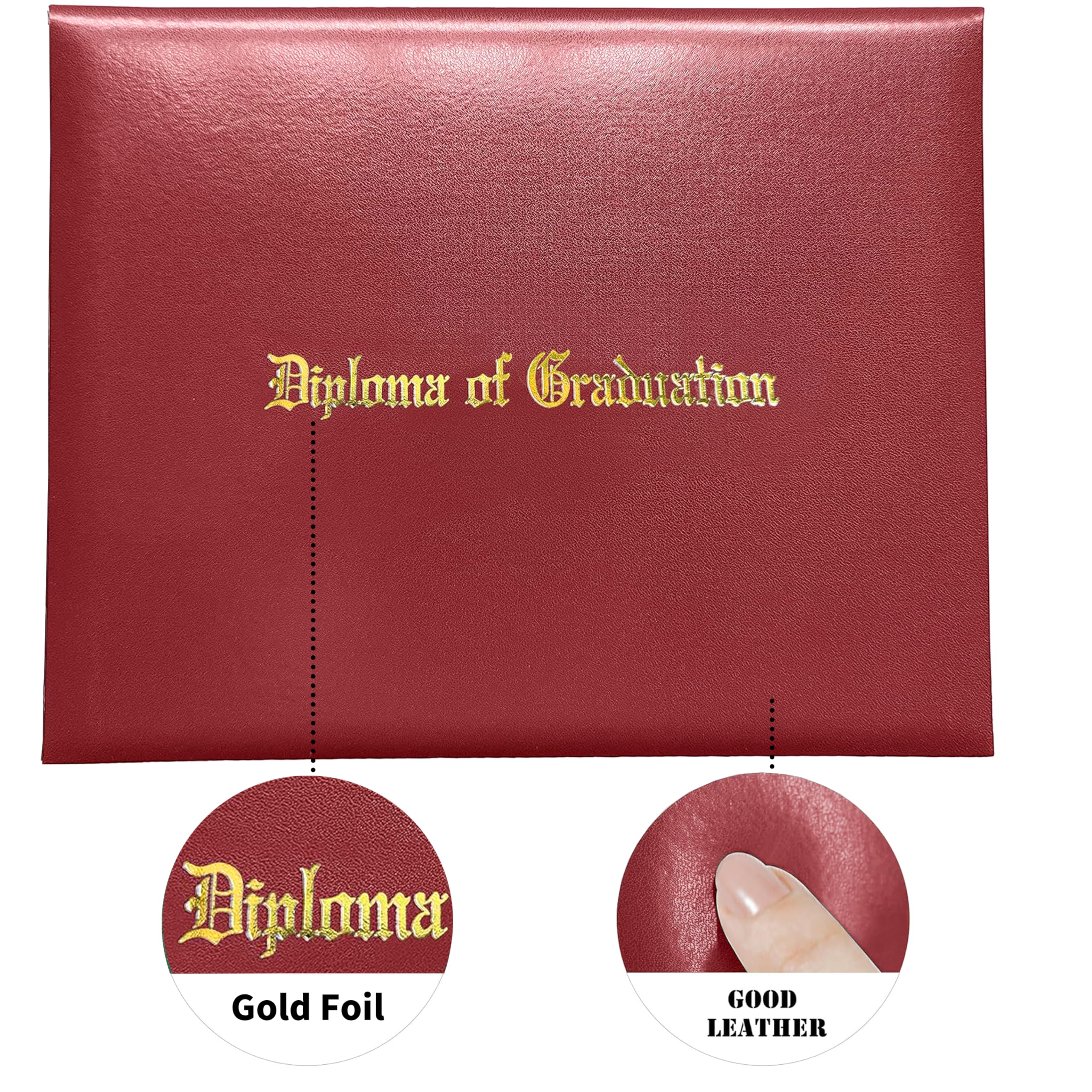 Snapklik.com : Imprinted Diploma Cover 85x11 Diploma Holder Graduation ...
