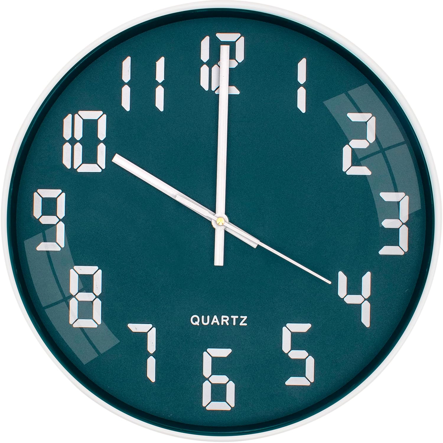 Buy Rylan Wall Clock 12" Silent Quartz Decorative Latest Wall Clock Non ...