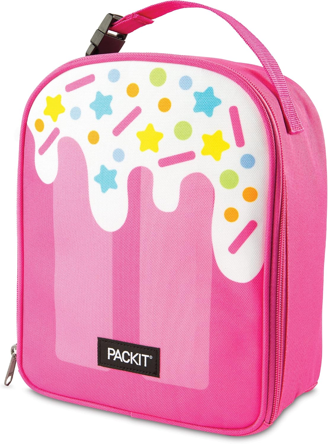 Amazon.com: PackIt® Freezable Playtime Lunch Box, Pink Popsicle, Built ...