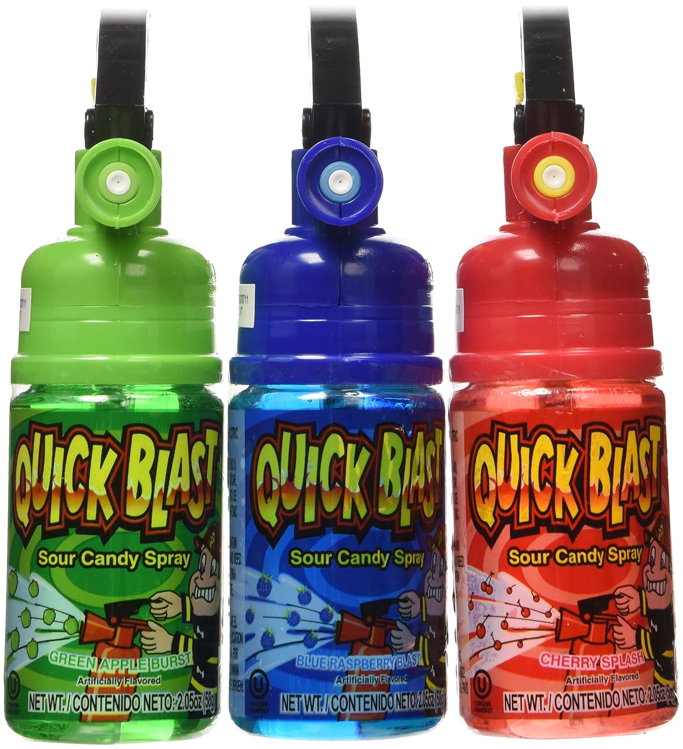 Amazon.com: Venta al por mayor Kidsmania Quick Blast Sour Candy ...