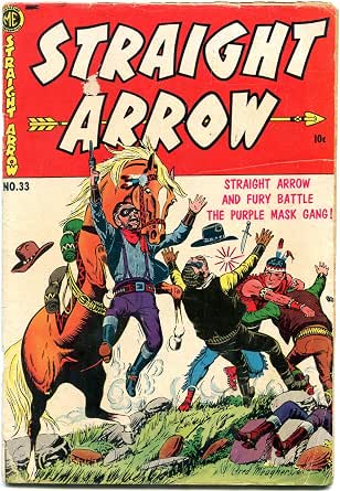 Amazon.com: Straight Arrow #33 1953- Golden Age Western Fred Meagher VG ...