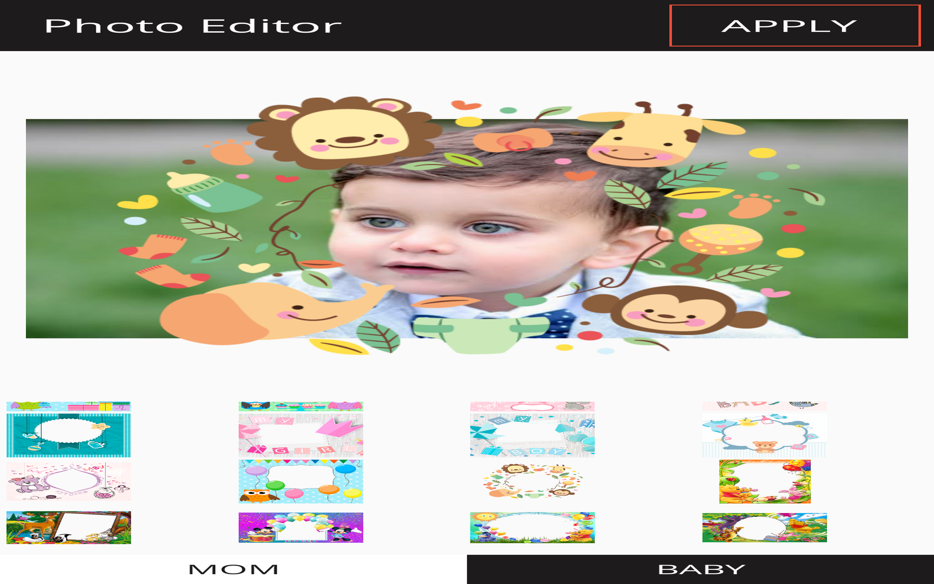 Baby Photo Editor Lab - Free Photo Editor Pro - App on Amazon Appstore