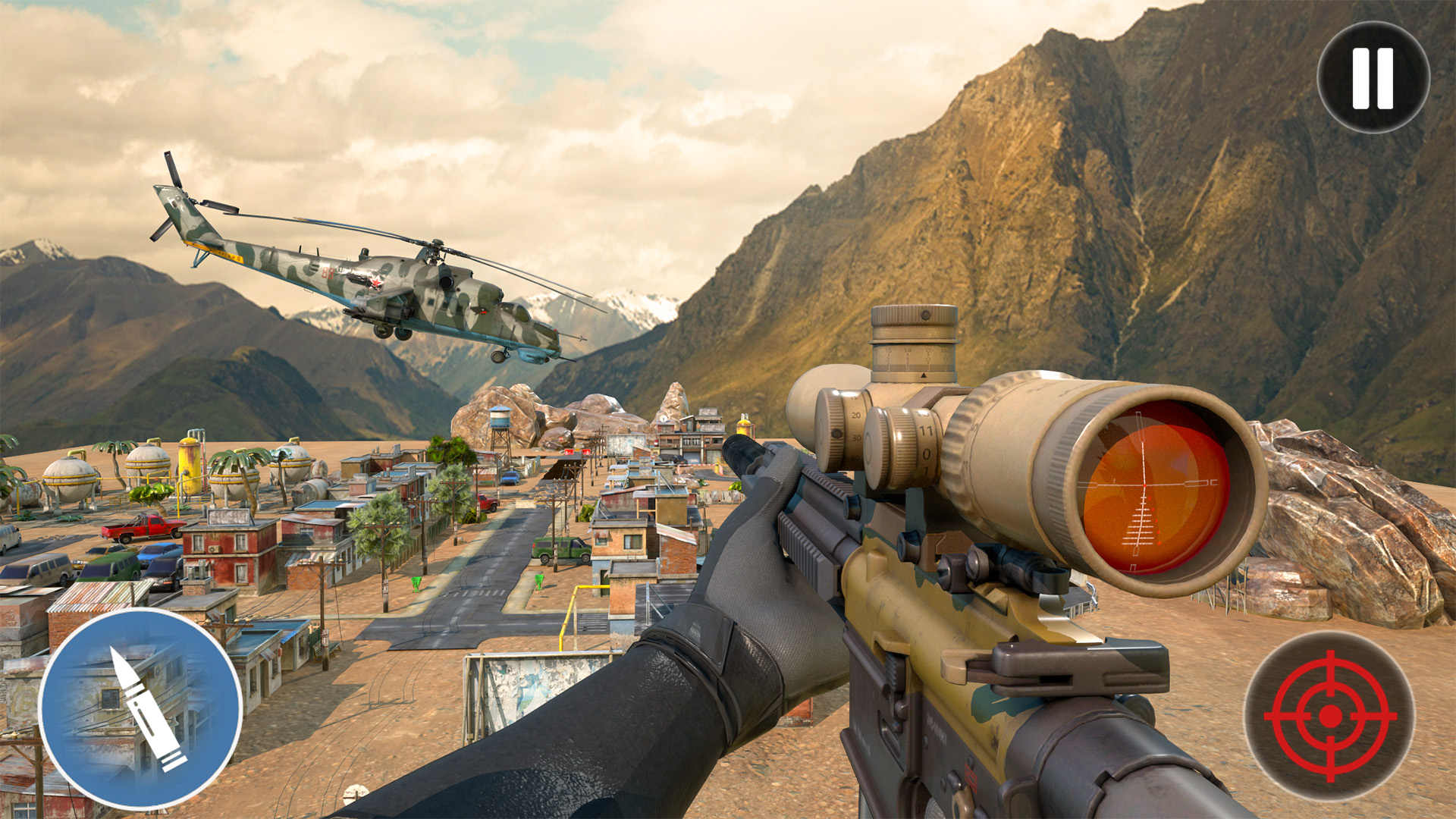 First Person Sniper Strike Challenges: Gun Shooting City Battle ...