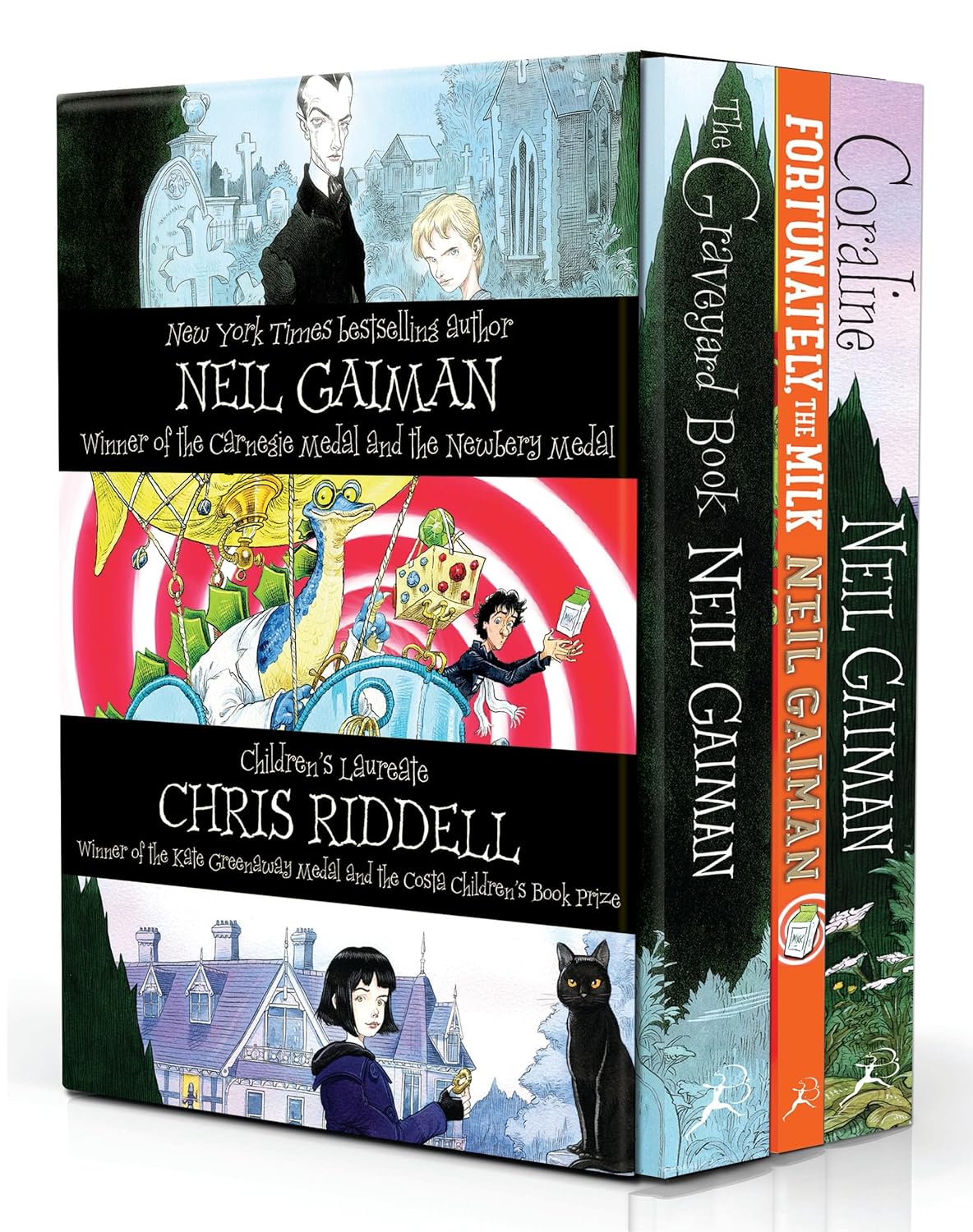 Neil Gaiman & Chris Riddell Box Set : Gaiman, Neil, Riddell, Chris ...