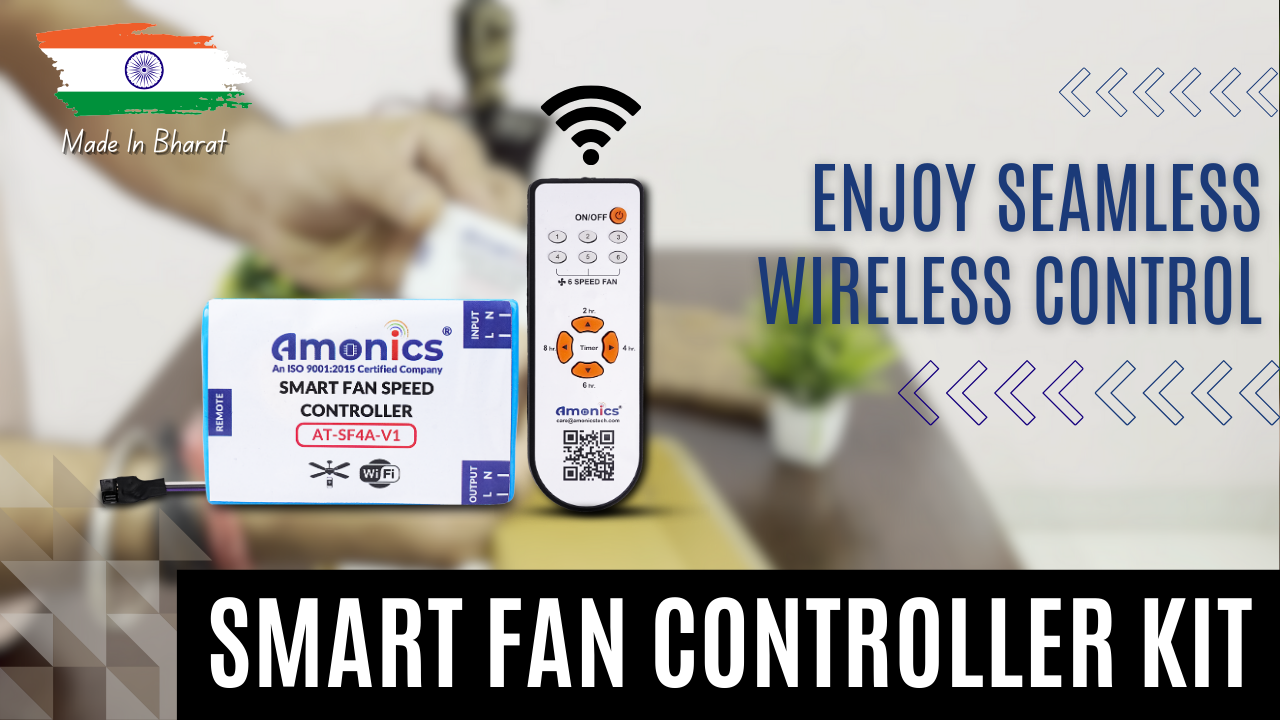 Watch Smart Fan Controller | Control Speed by Voice, App & Remote on ...